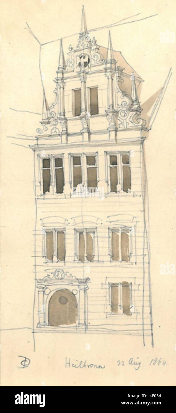 Architecture drawing building old new hi-res stock photography and ...