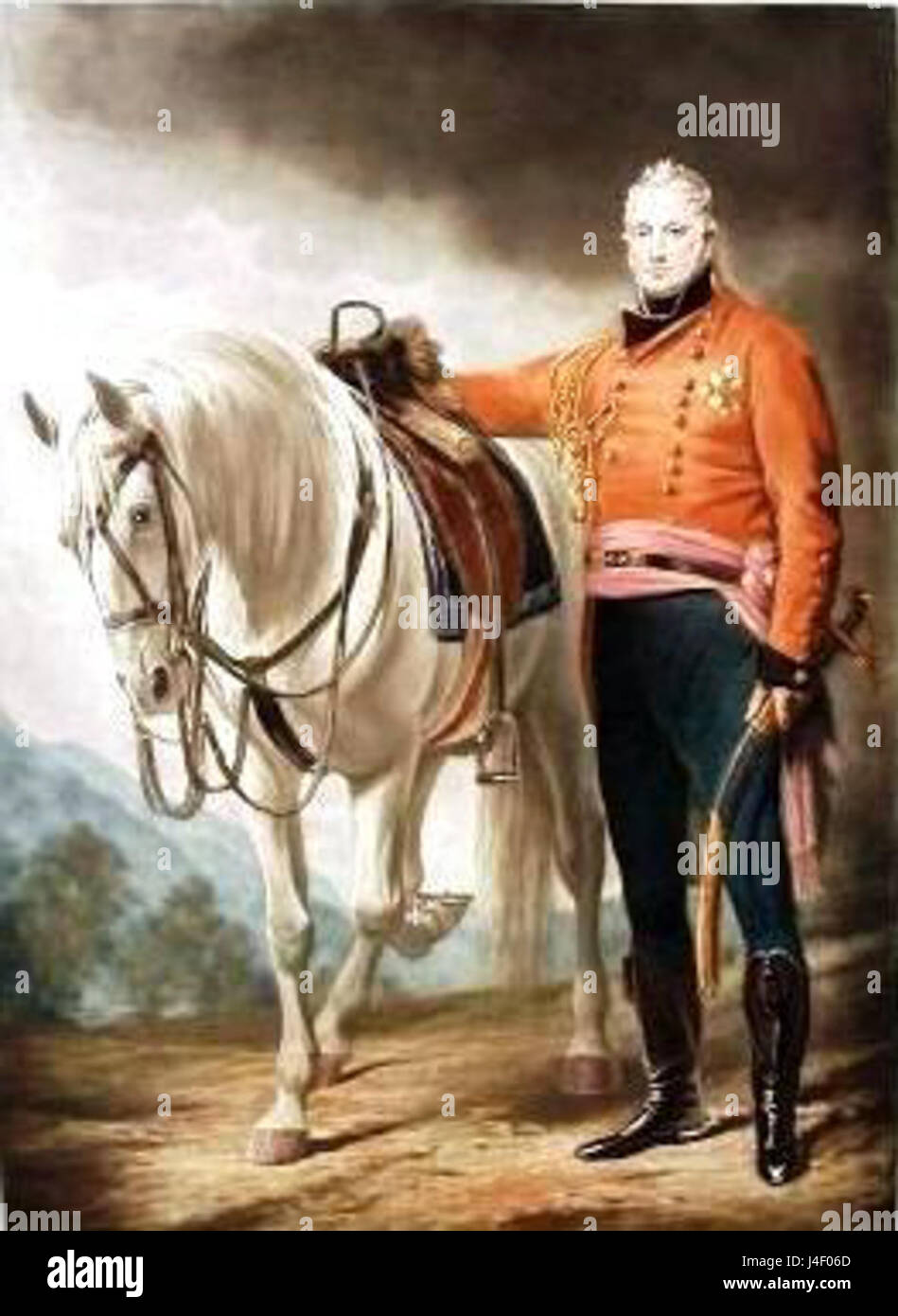John Hope 4th Earl of Hopetoun Stock Photo - Alamy