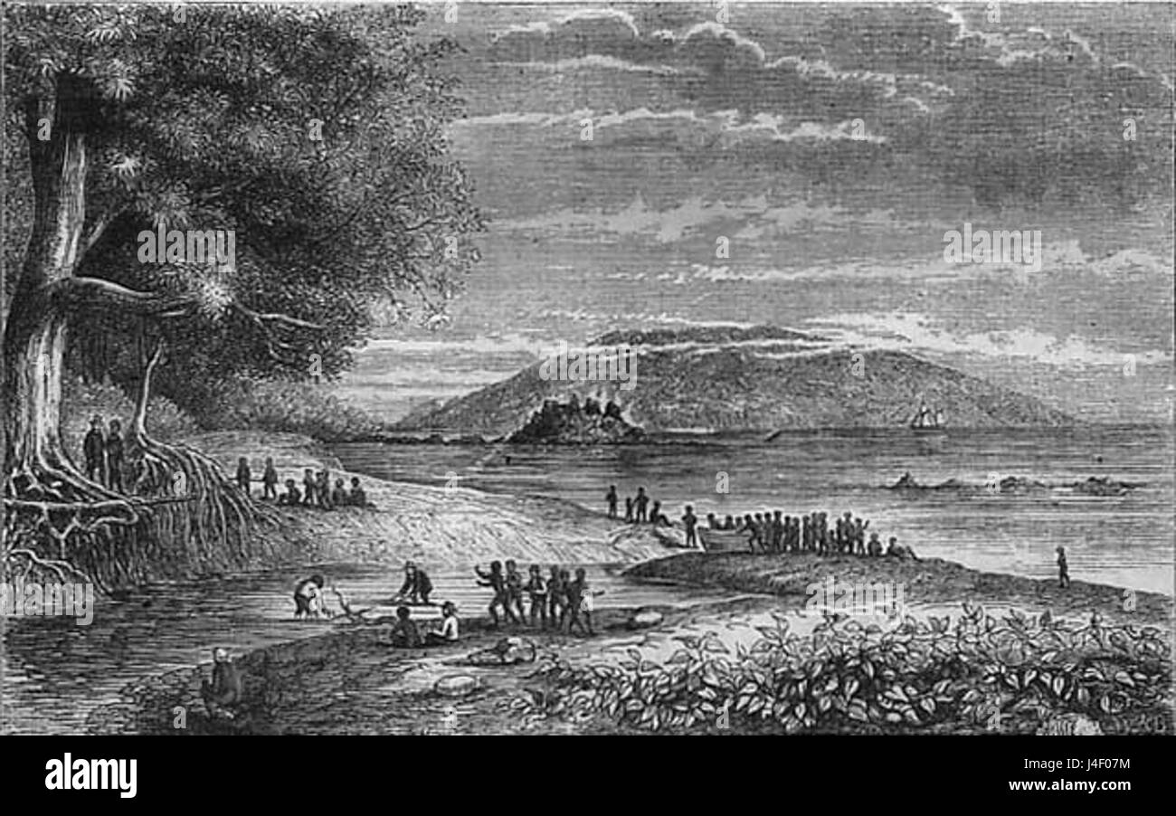 Map of the new hebrides hi-res stock photography and images - Alamy