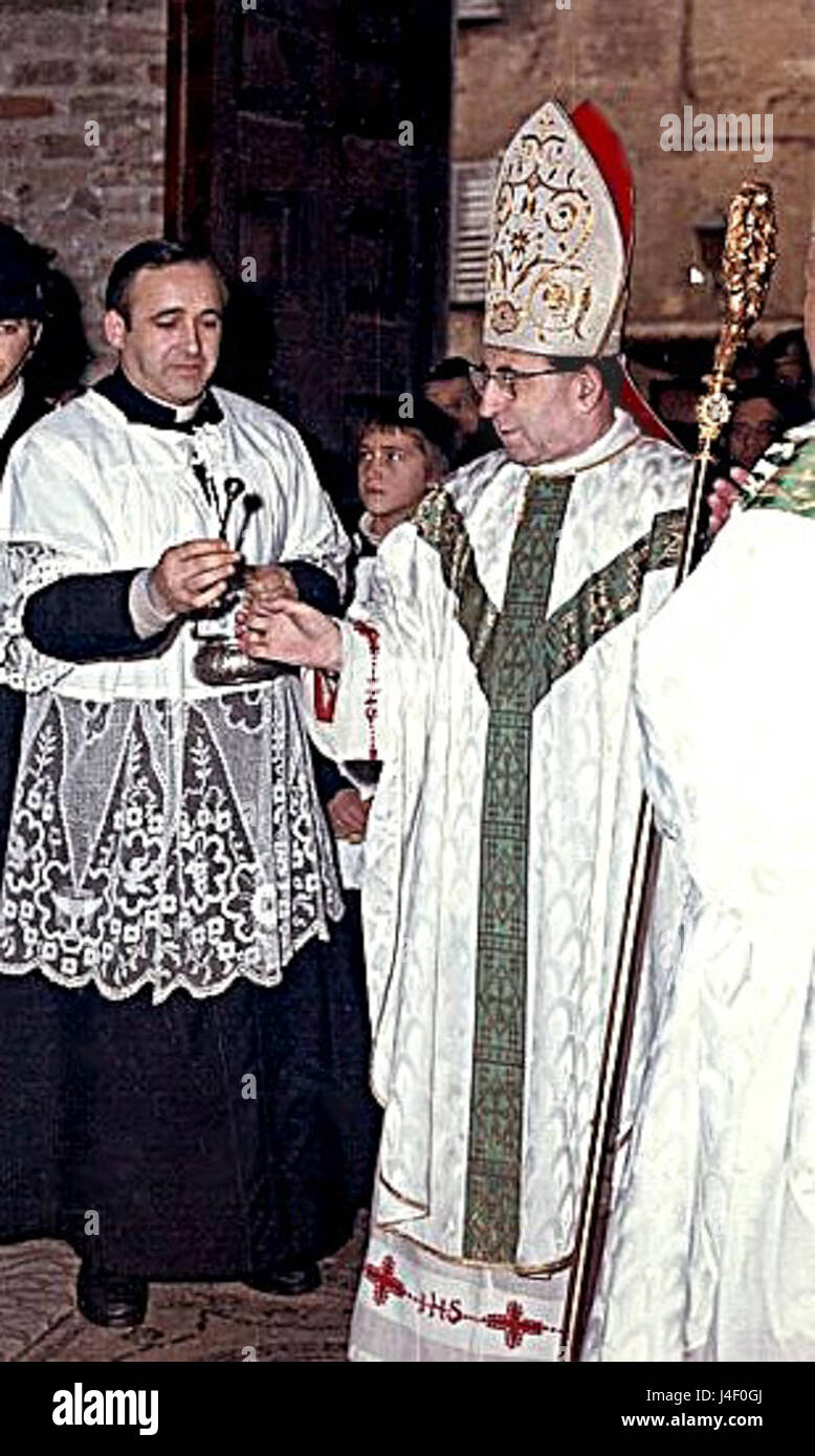 Pope Ioannes Paulus I 1968 Stock Photo - Alamy