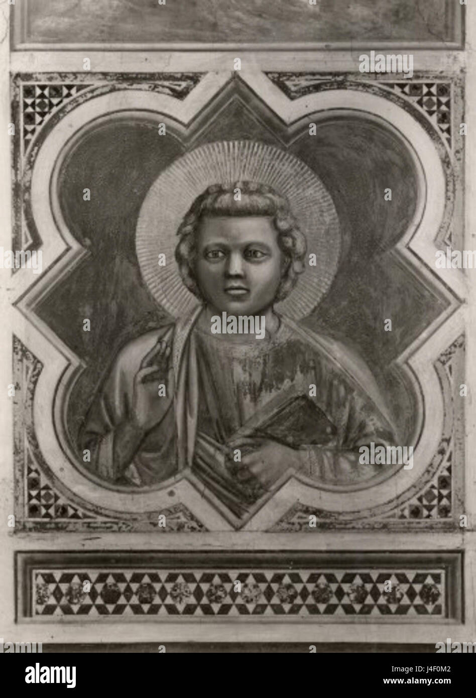 This decorative motif, attributed to the Italian artist Giotto ...