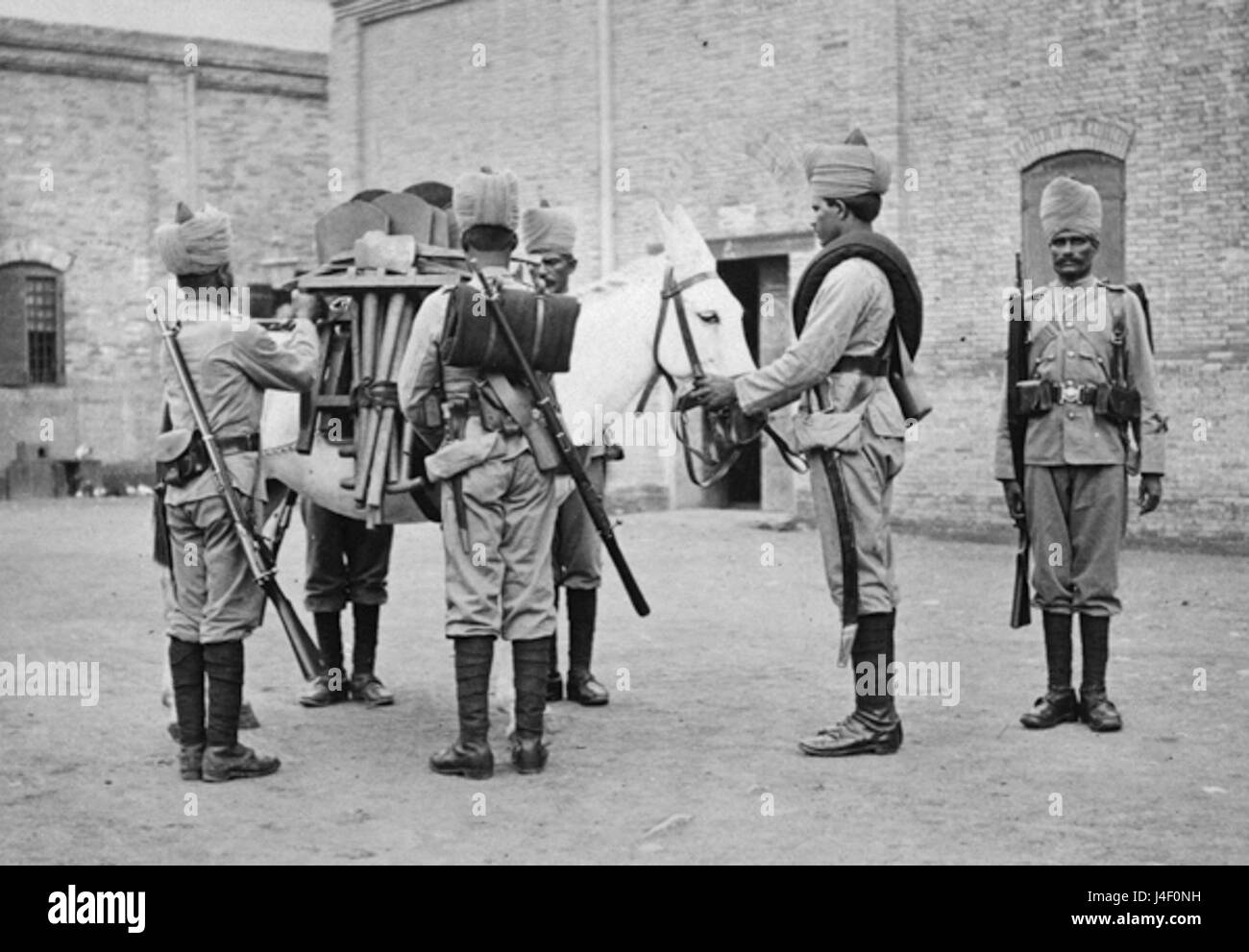 Bombay sappers and miners Black and White Stock Photos & Images - Alamy