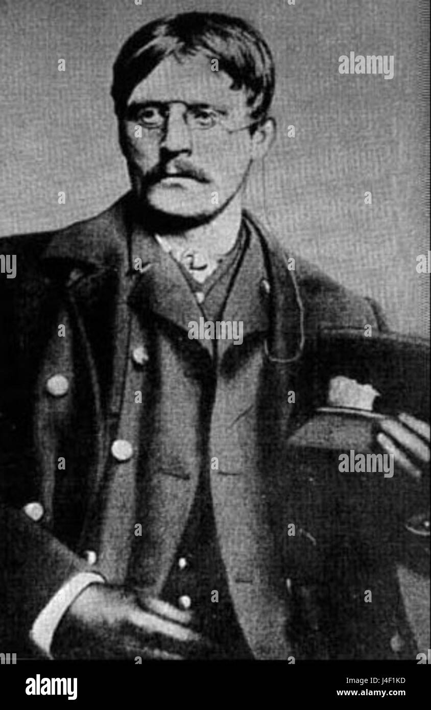 Knut Hamsun in Chicago 1884 Stock Photo - Alamy
