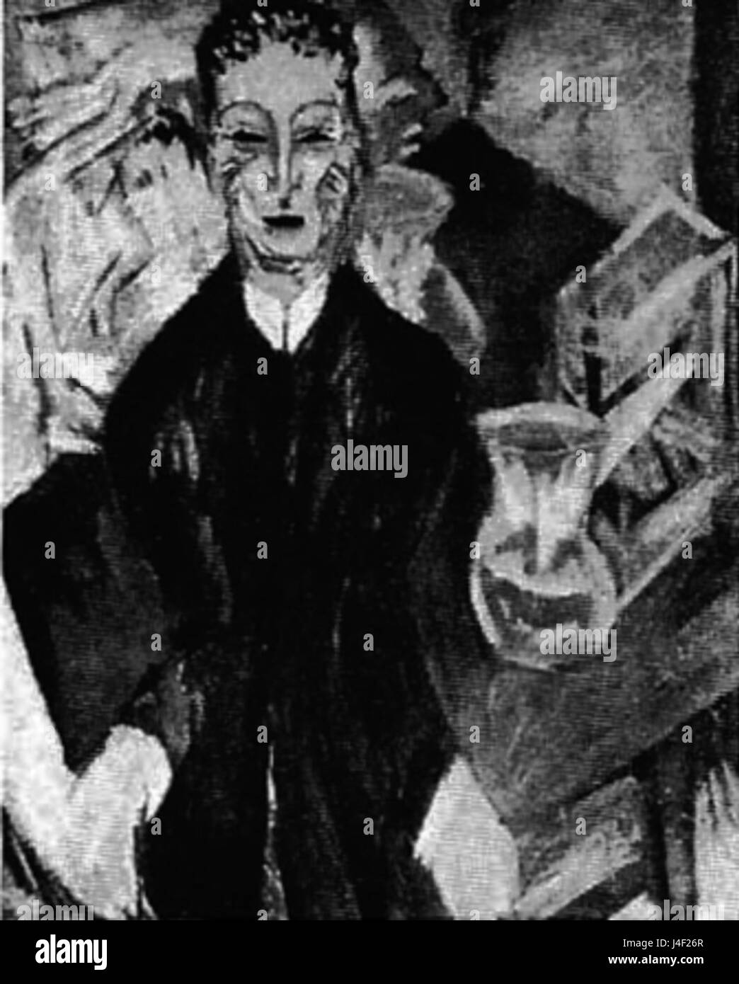 A 1916 portrait titled 'Bildnis Dr. Kohnstamm', listed as Gordon Number ...