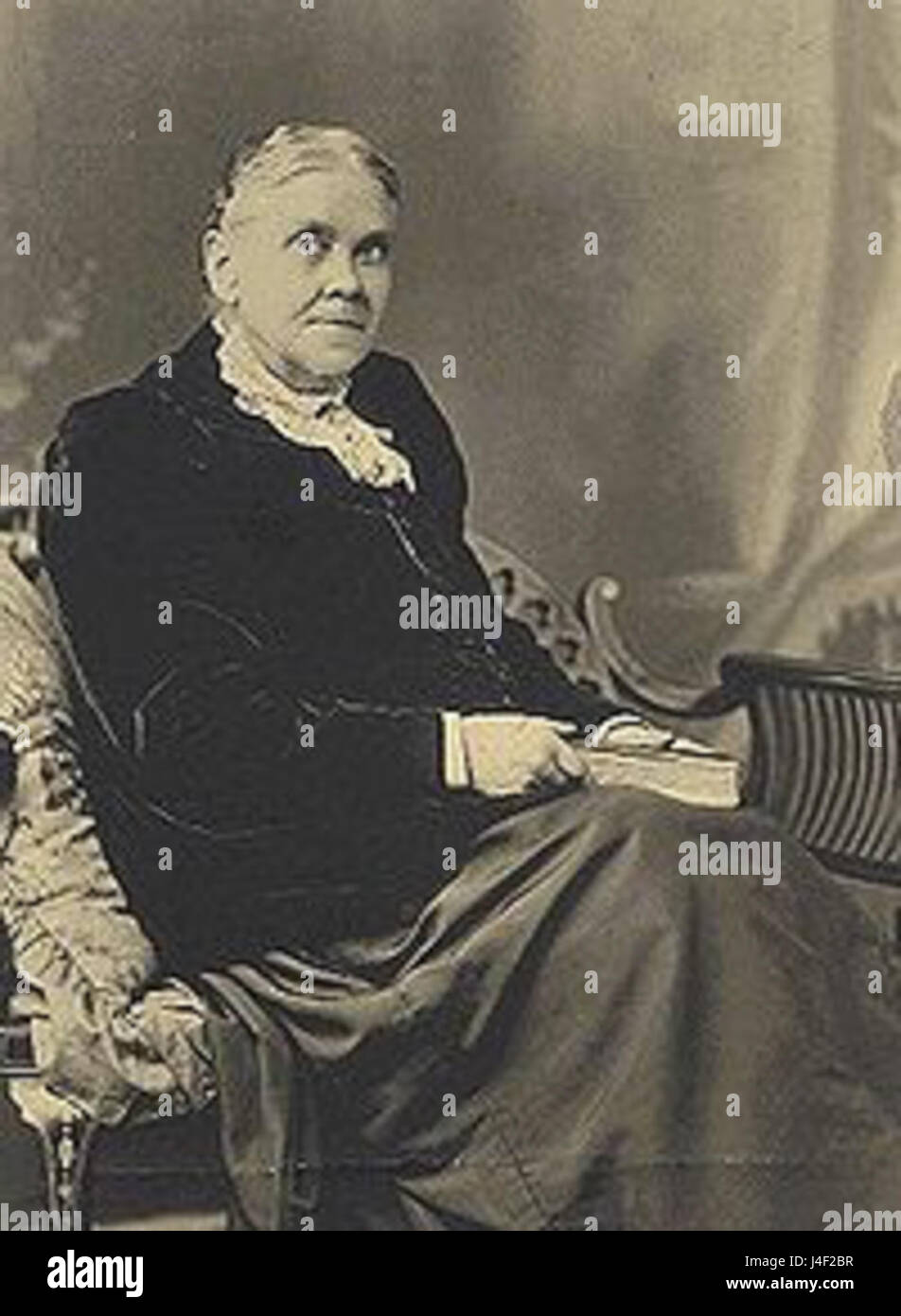 A reference to Ellen White, the founder of the Seventh-day Adventist ...