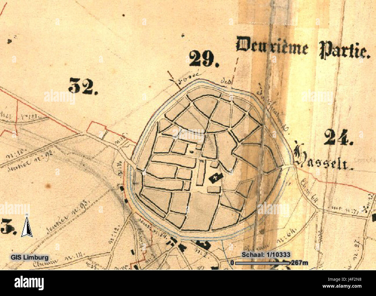 Hasselt map hi-res stock photography and images - Alamy