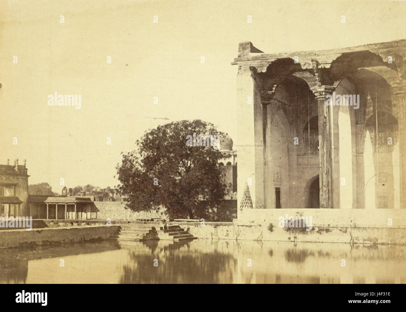 Asar i Sharaf, located in Bijapur, India, features a large verandah ...