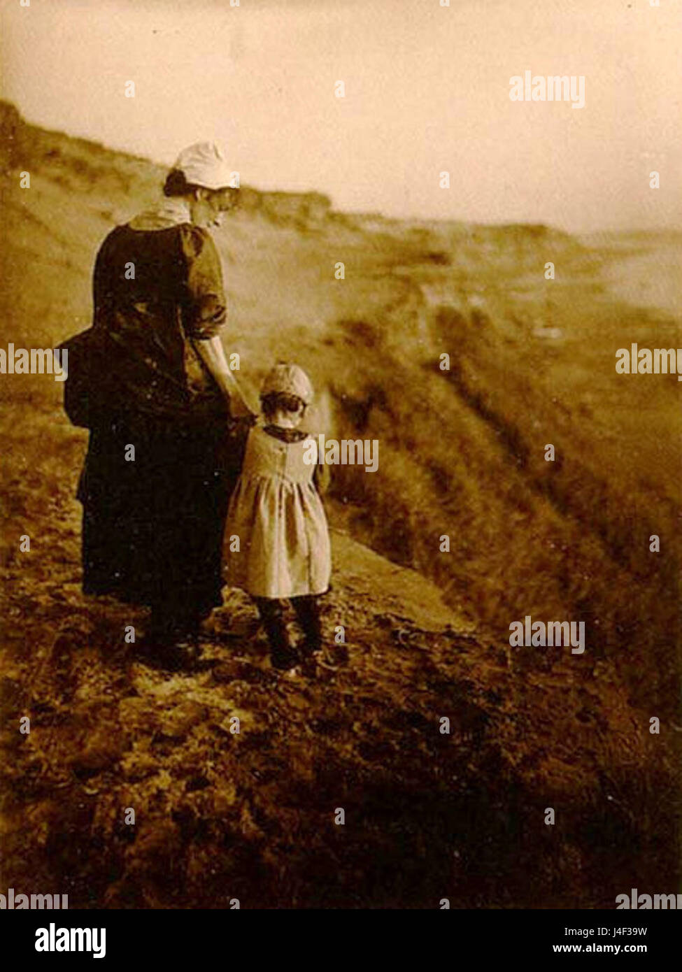 'Edge of the Cliff' is a painting by Myra Albert Wiggins, created in ...