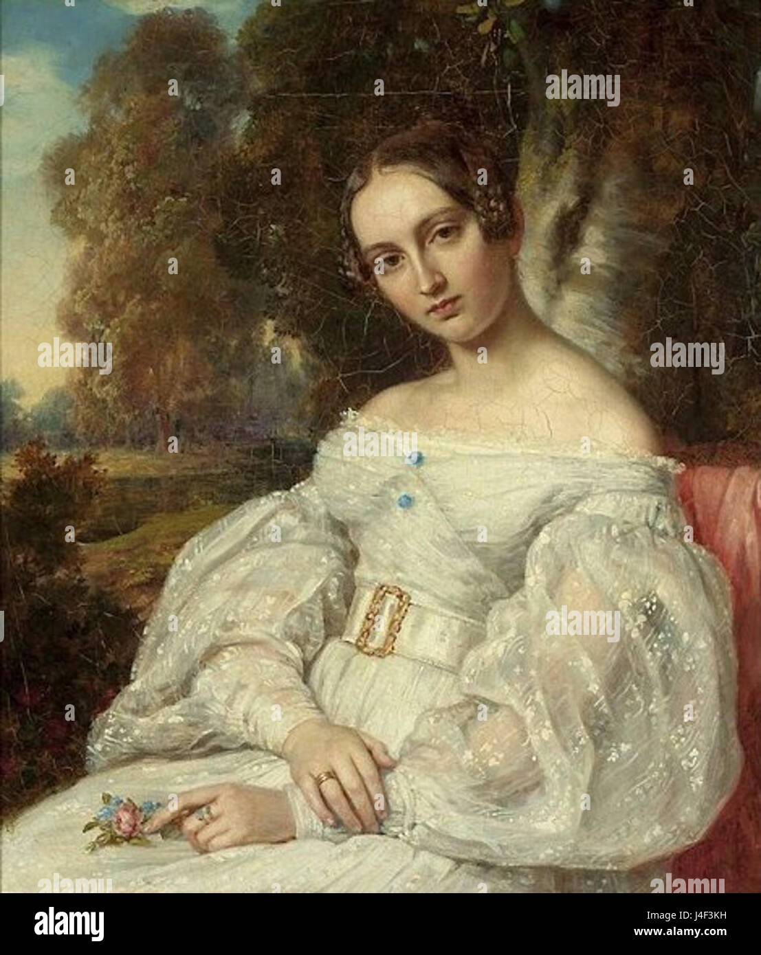 Olga Naryshkin, born Potocka, was a historical figure, potentially ...