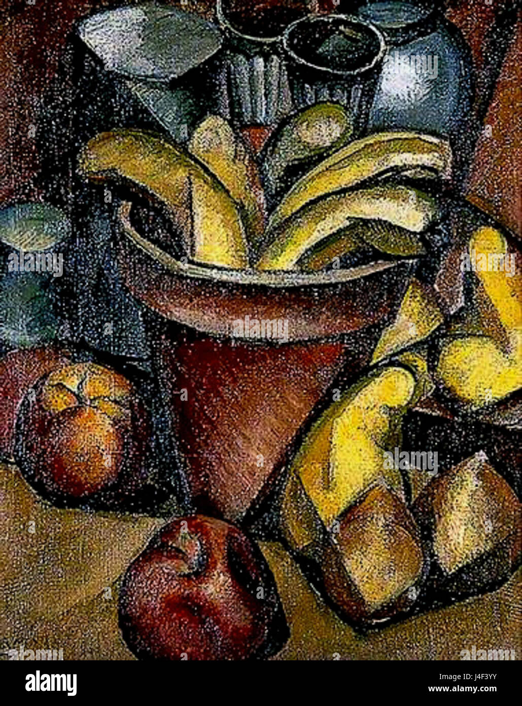 Jean Marchand's still life from around 1912 presents a detailed ...