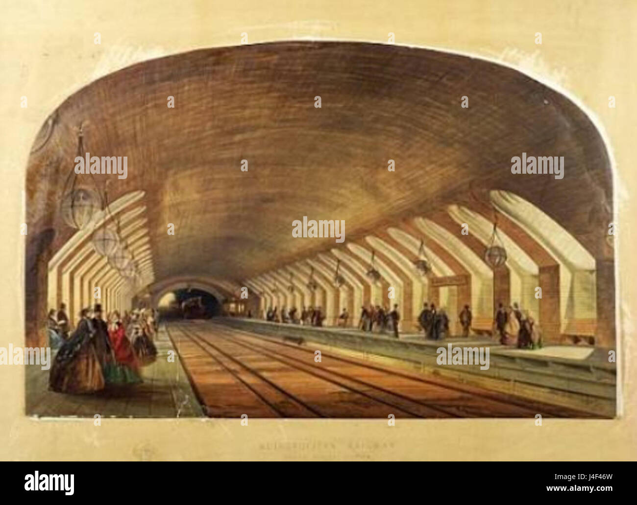 Metropolitan railway london hi-res stock photography and images - Alamy