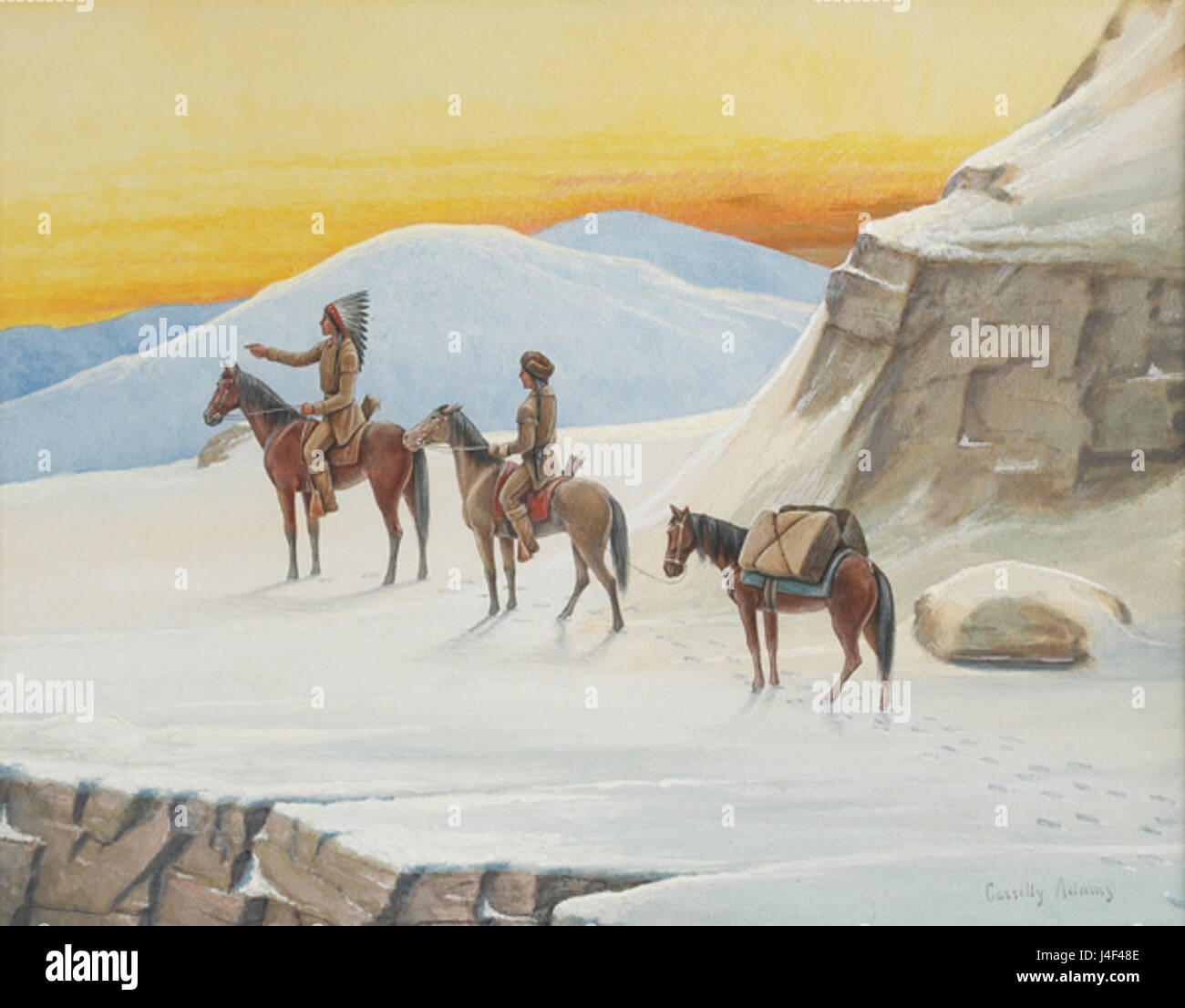 The Adams Cassilly Winter Trail is a scenic hiking path named after ...