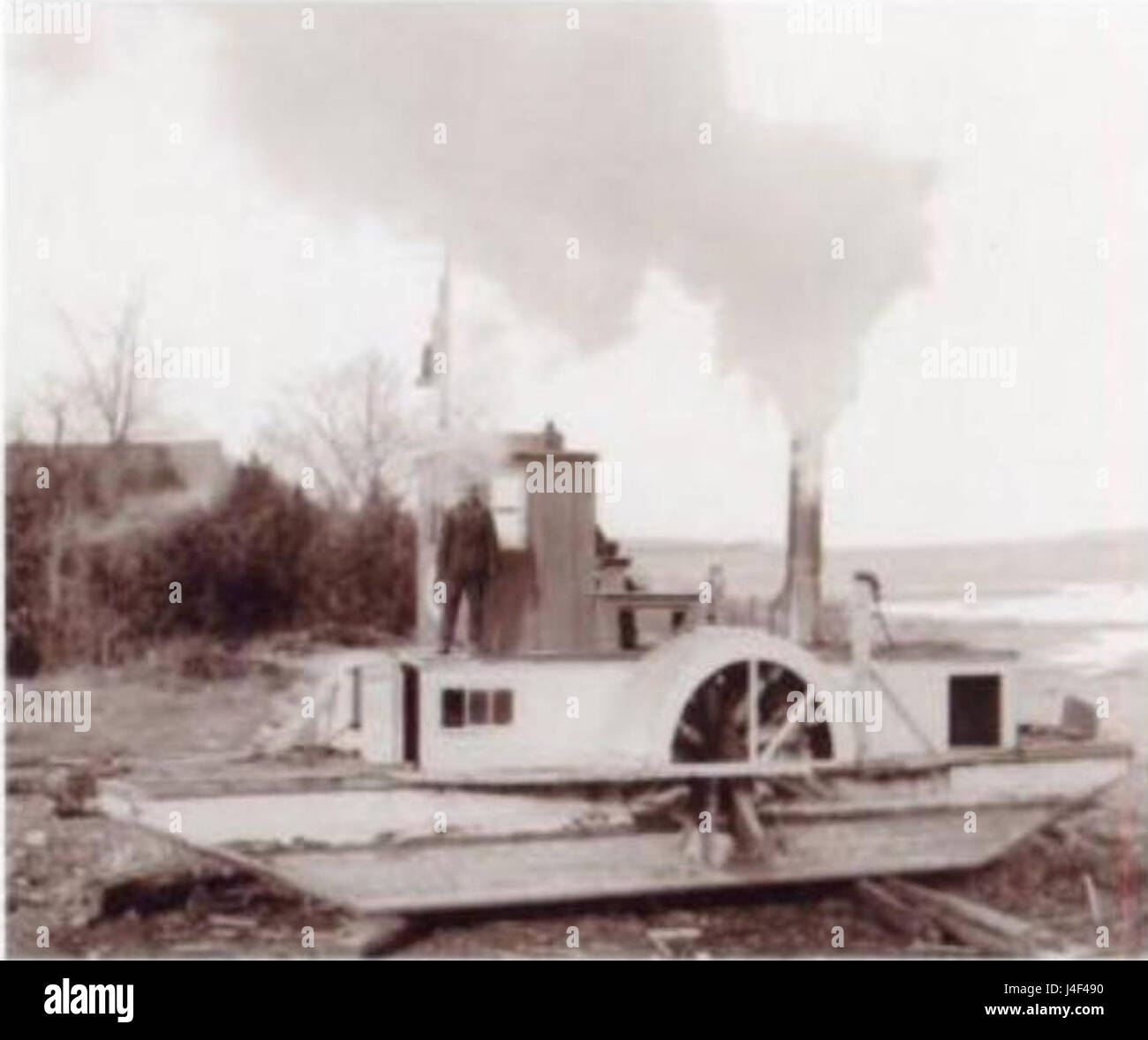An Alligator a tug used in the logging industry Stock Photo - Alamy
