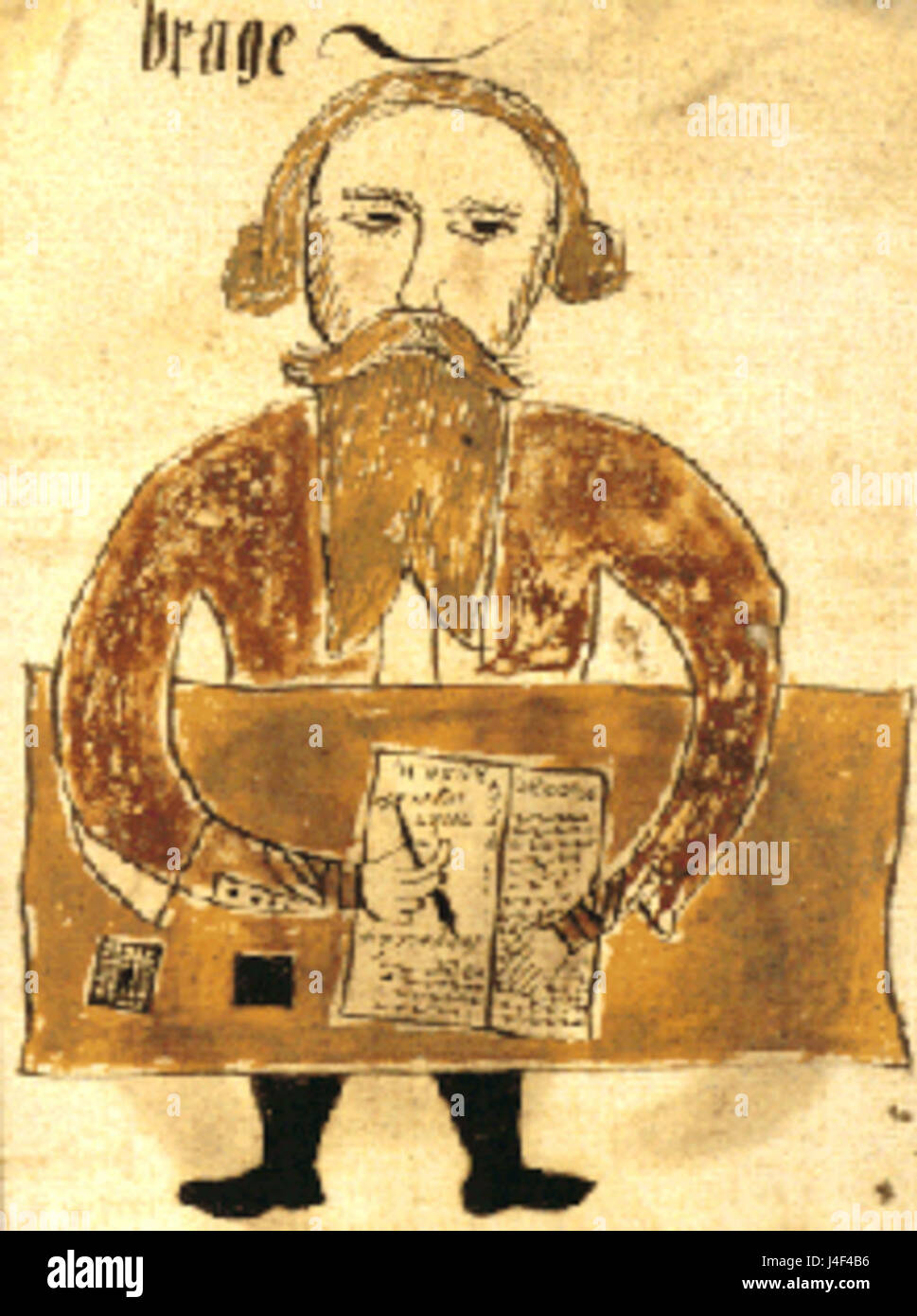 AM 738 4to Bragi is a medieval manuscript, significant for its ...