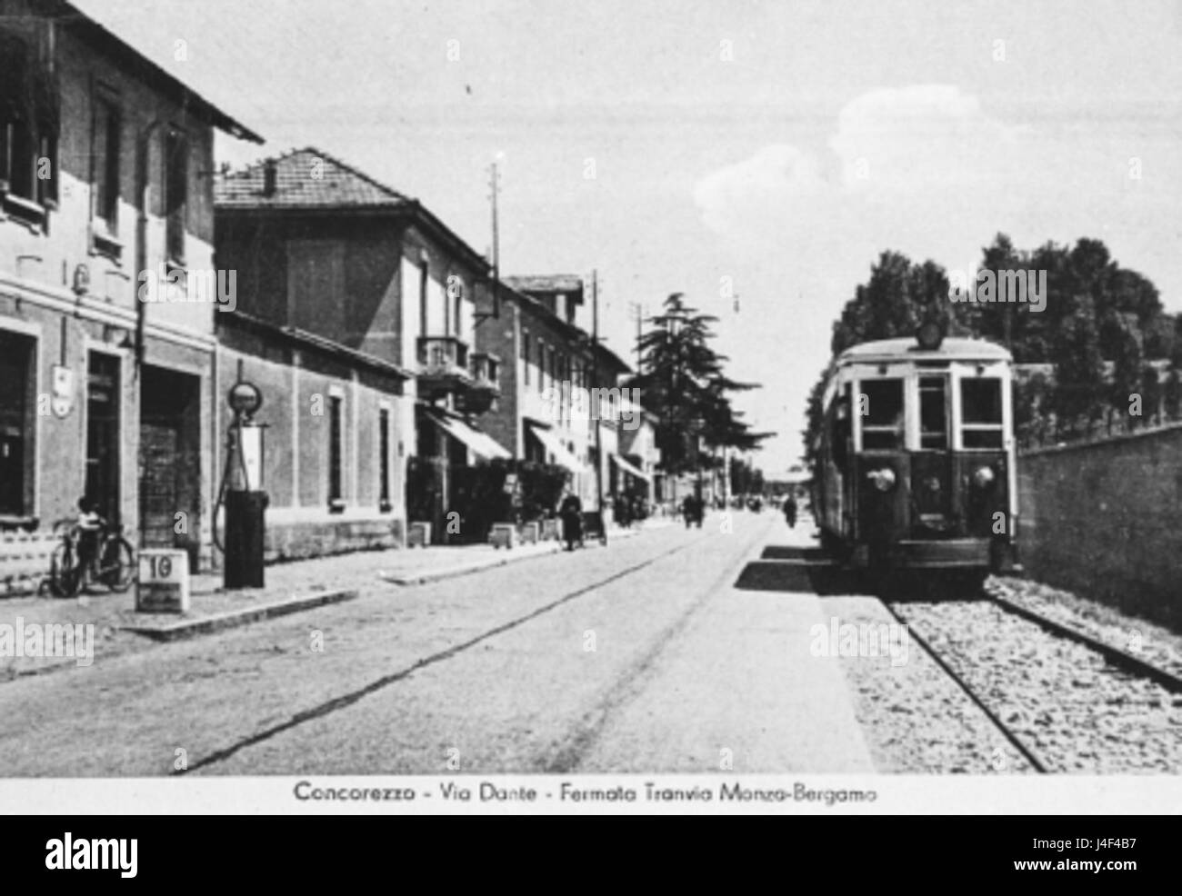 Concorezzo via Dante is a street in Concorezzo, a municipality in ...