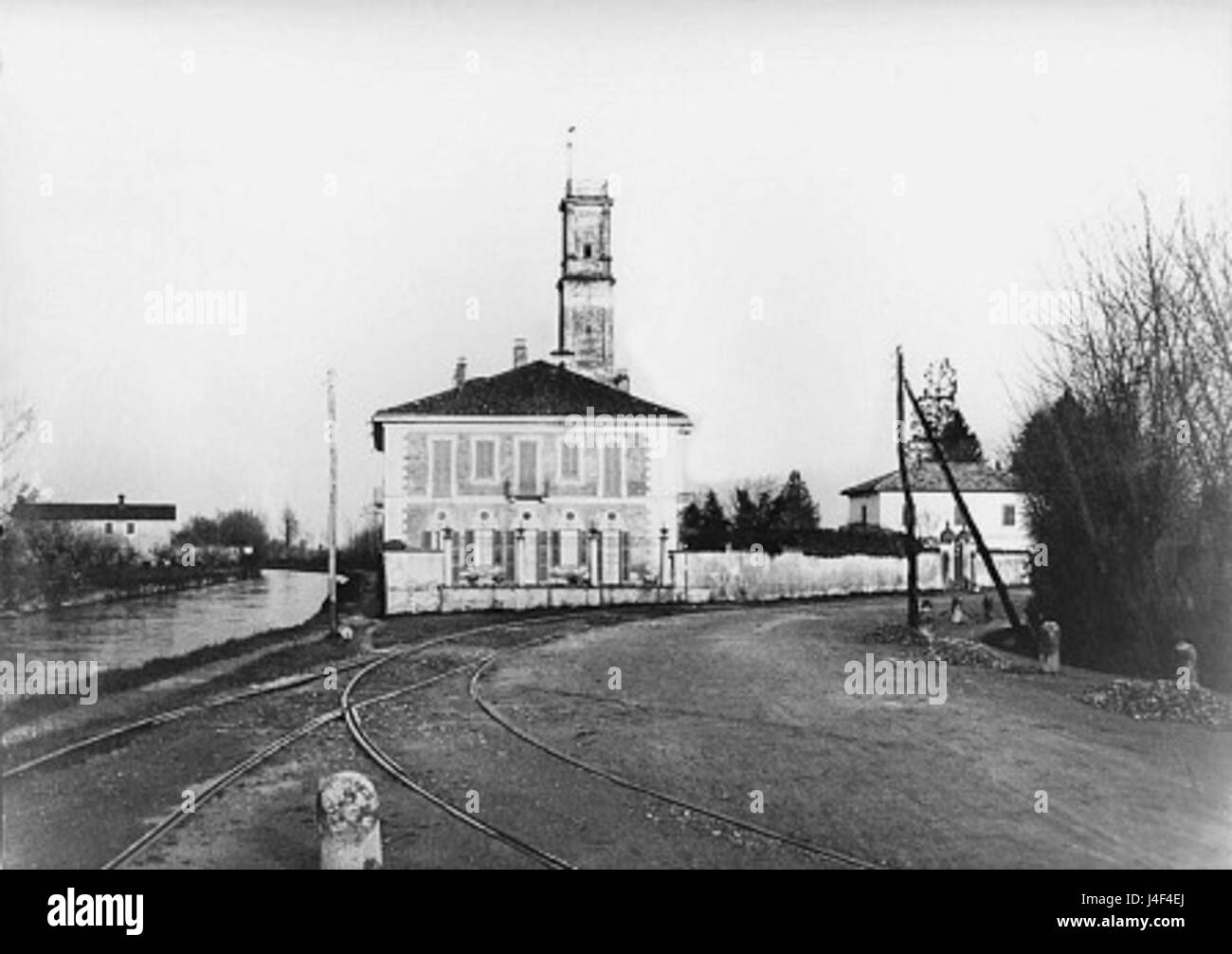 Inzago foto Giuseppe Appiani inizio 1900 Stock Photo - Alamy