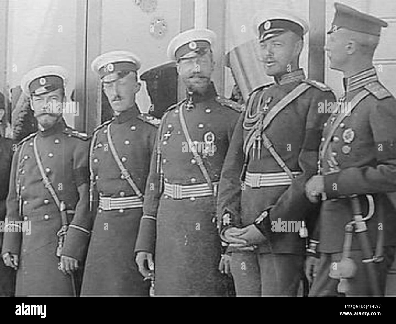 Nicholas II Grand Duke Sergei Mikhailovich of Russia Stock Photo - Alamy