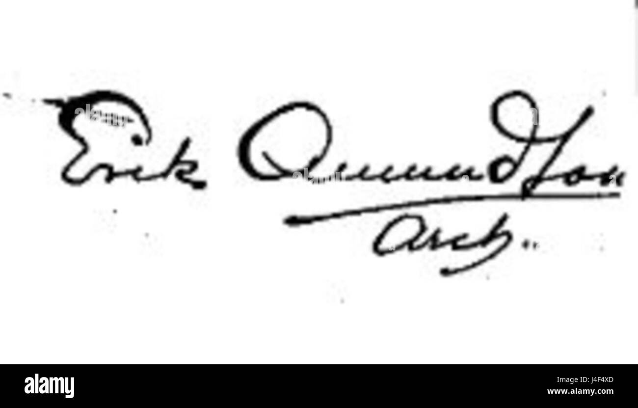 Erik Amundson's signature, often a personal artifact, represents an ...