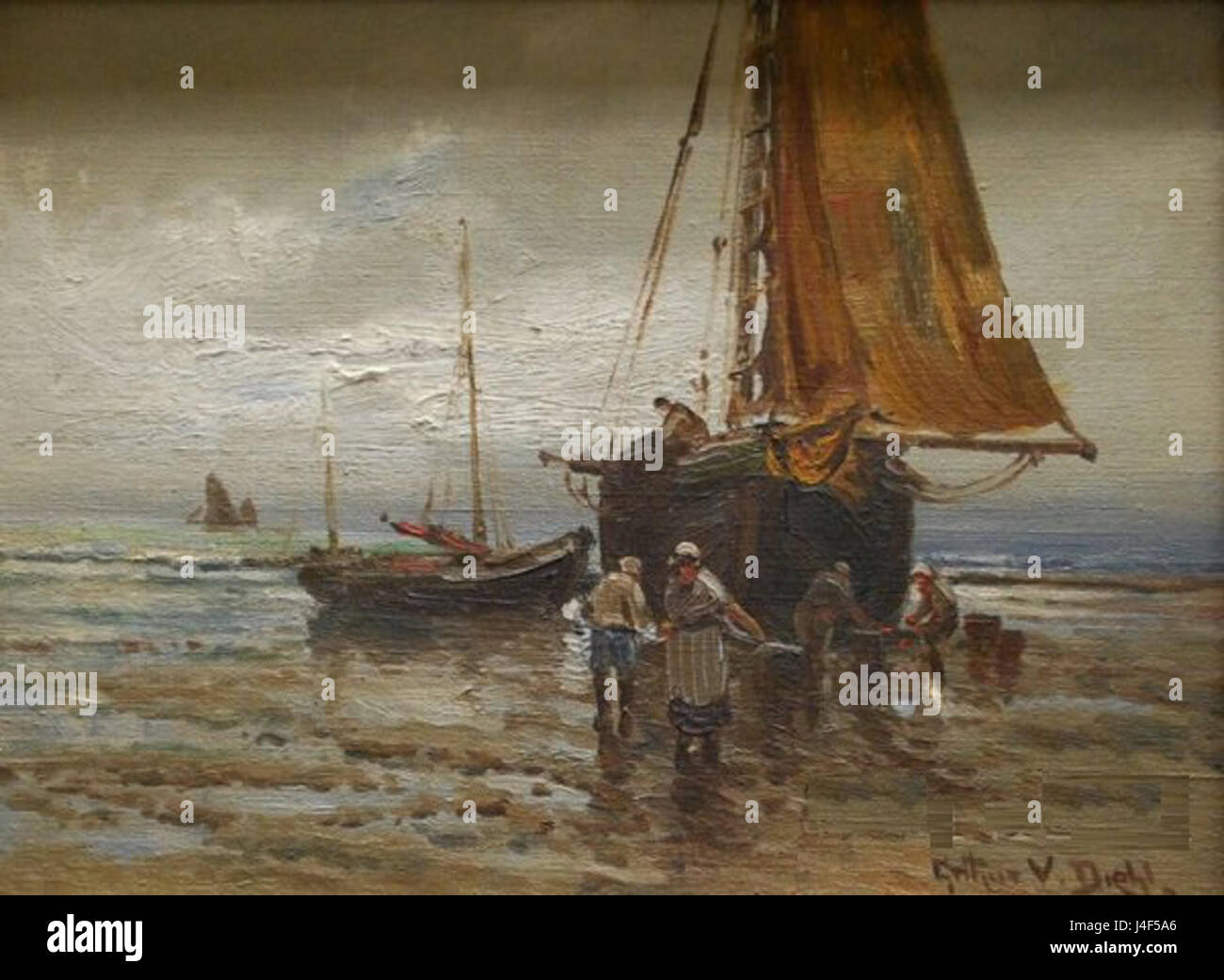 The Diehl Dutch fisherman represents a piece of historical artwork ...