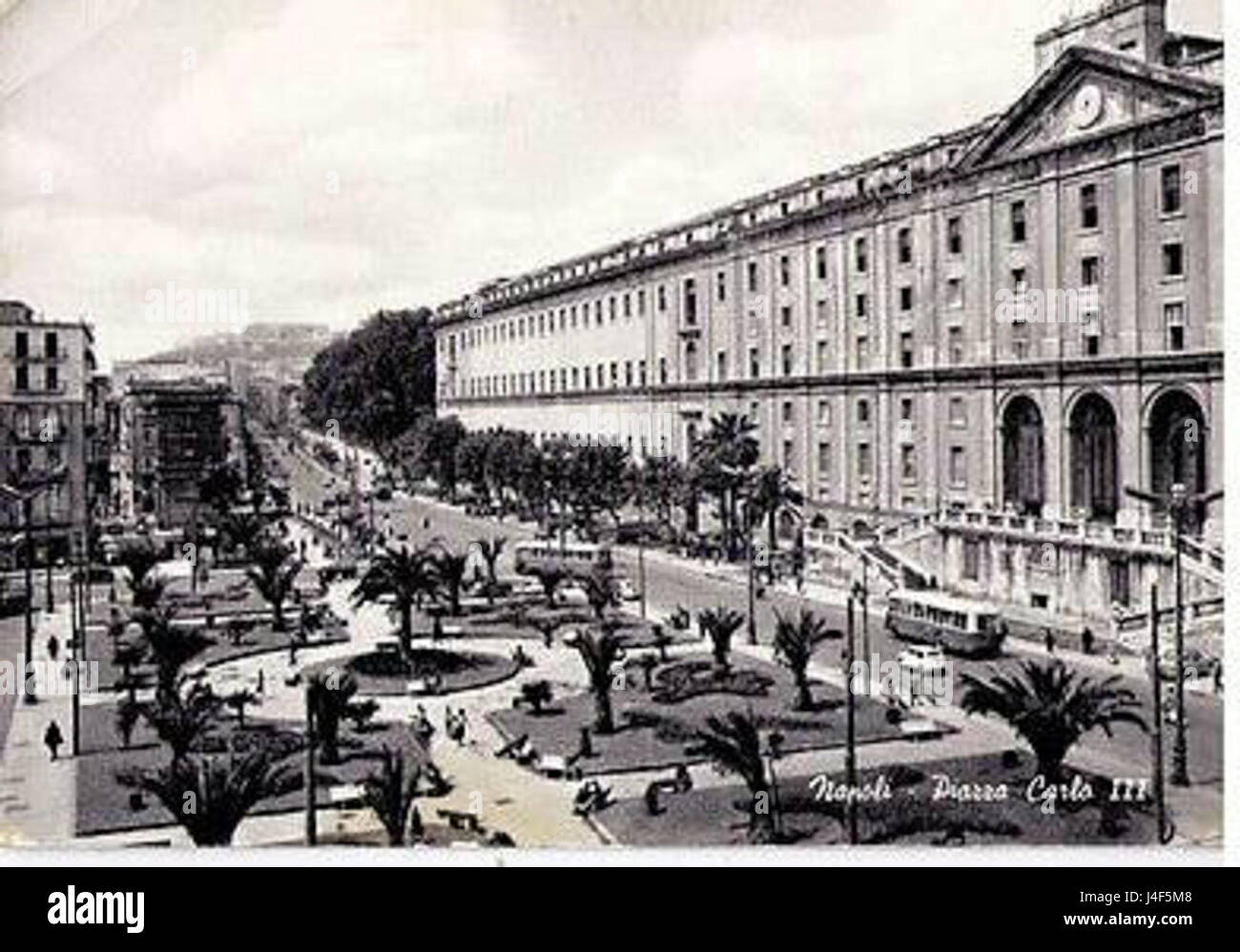 Napoli Piazza Carlo III 1 Stock Photo - Alamy
