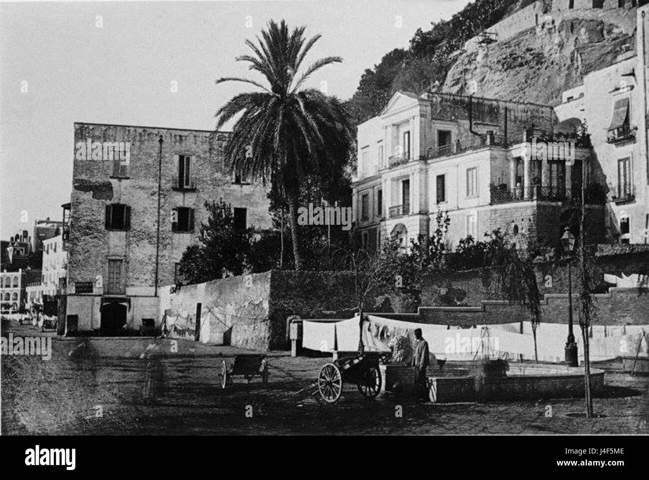 Mergellina napoli Black and White Stock Photos & Images - Alamy