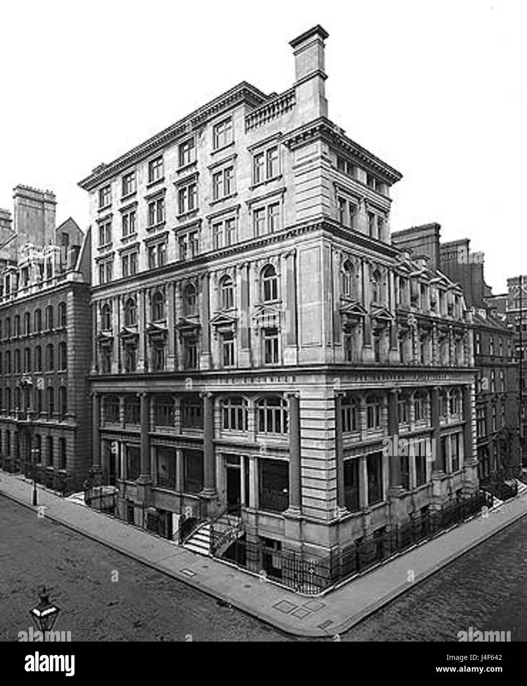 Oswaldestre House, located at 33-35 Norfolk Street, is a building ...