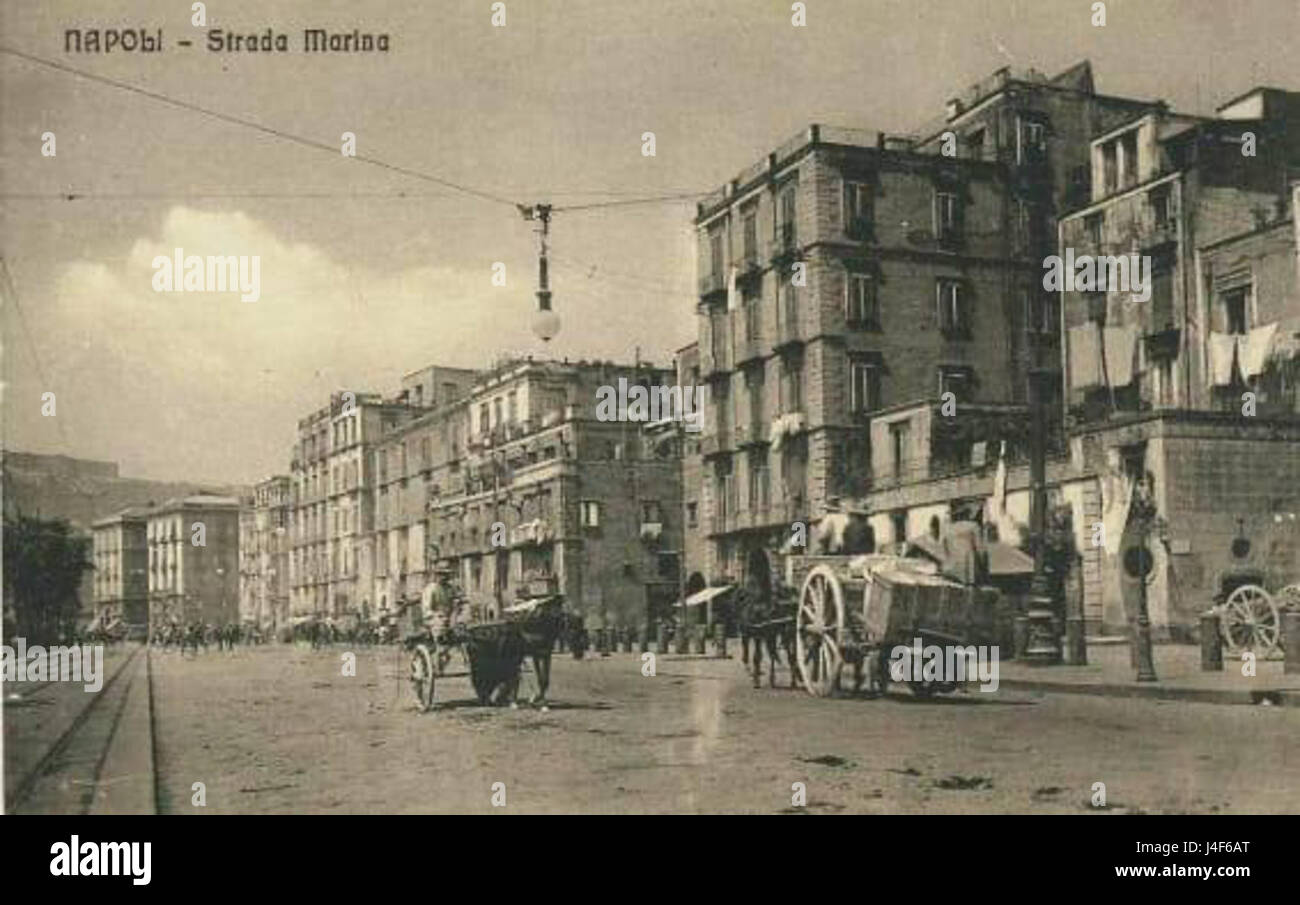 Napoli old map hi-res stock photography and images - Alamy