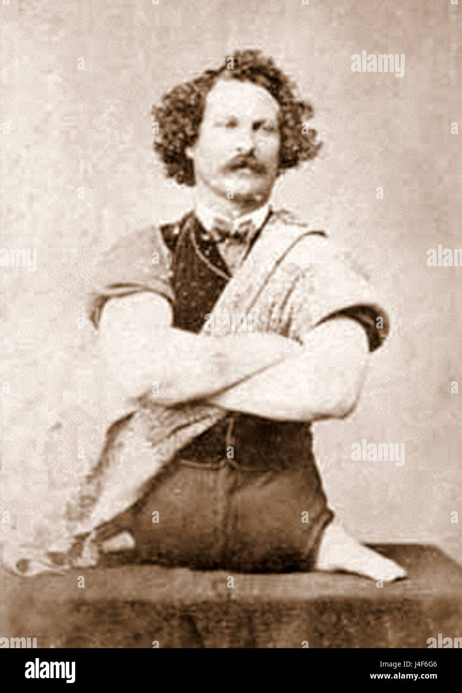 This photograph of Eli Bowen, a renowned 19th-century American ...