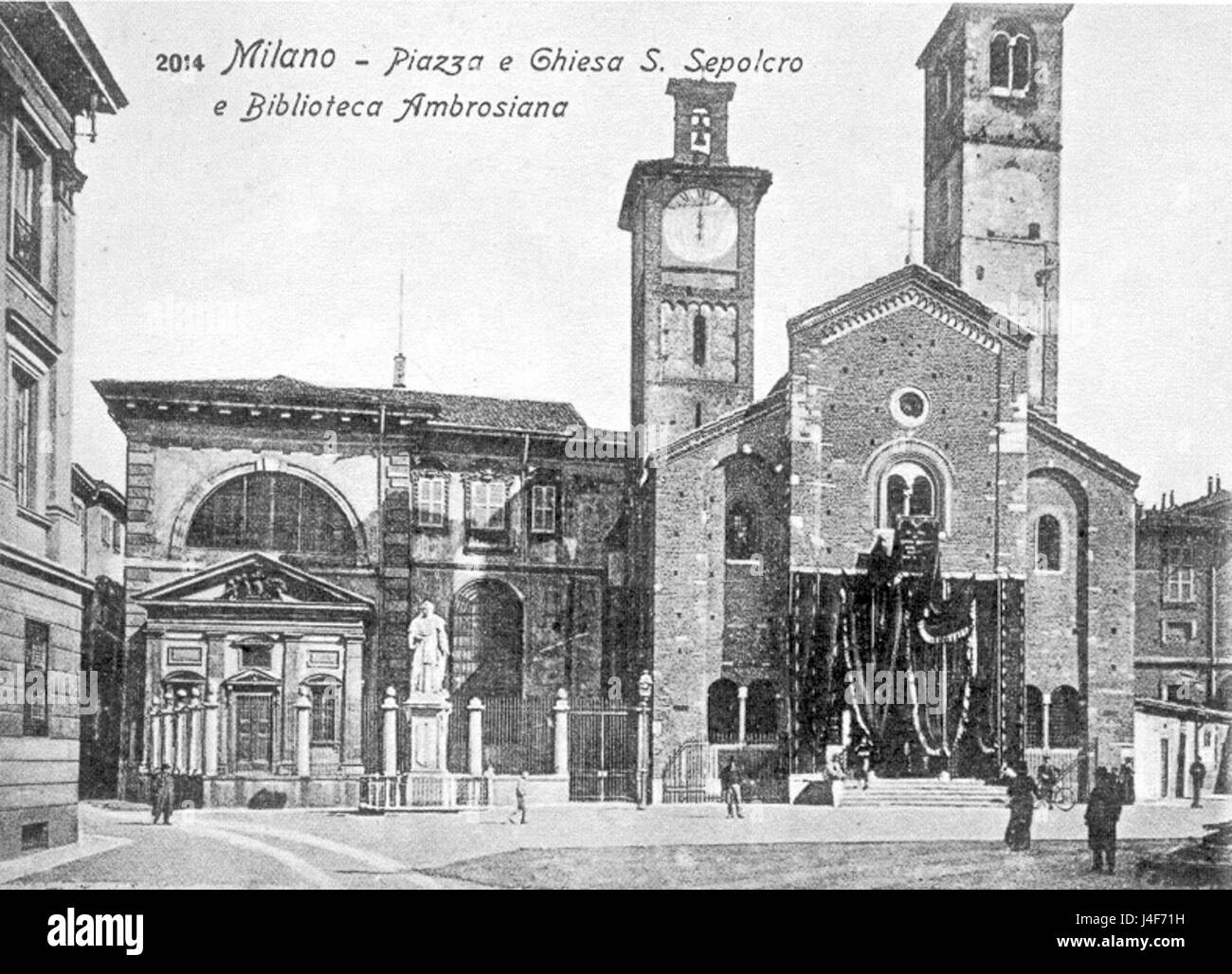 The Chiesa di San Sepolcro in Milan, Italy, is a historic church known ...