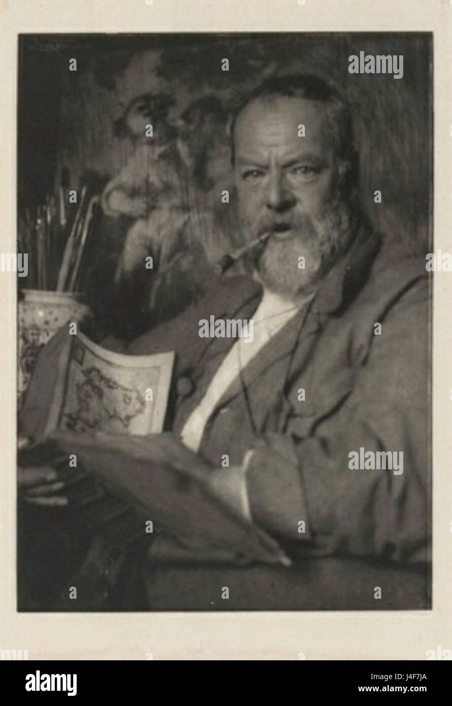 Portrait of Rudolf von Seitz, an individual distinguished for ...