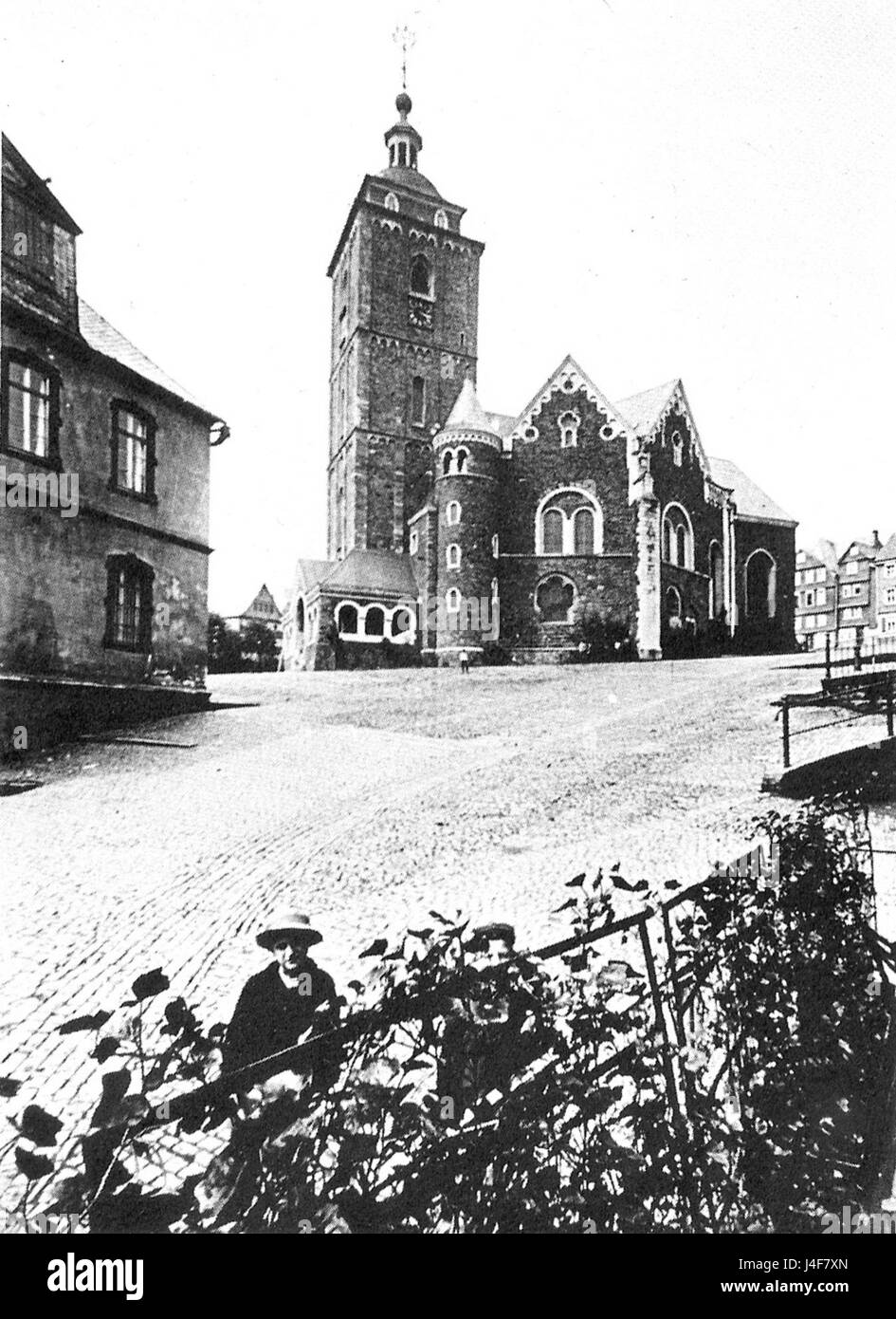 The Nikolaikirche (St. Nicholas Church) in Berlin, Germany, was built ...