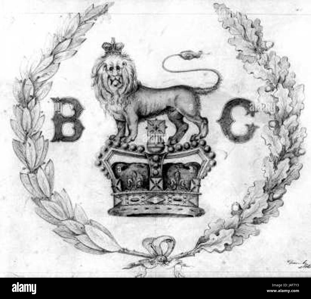 Royal_crest hi-res stock photography and images - Alamy