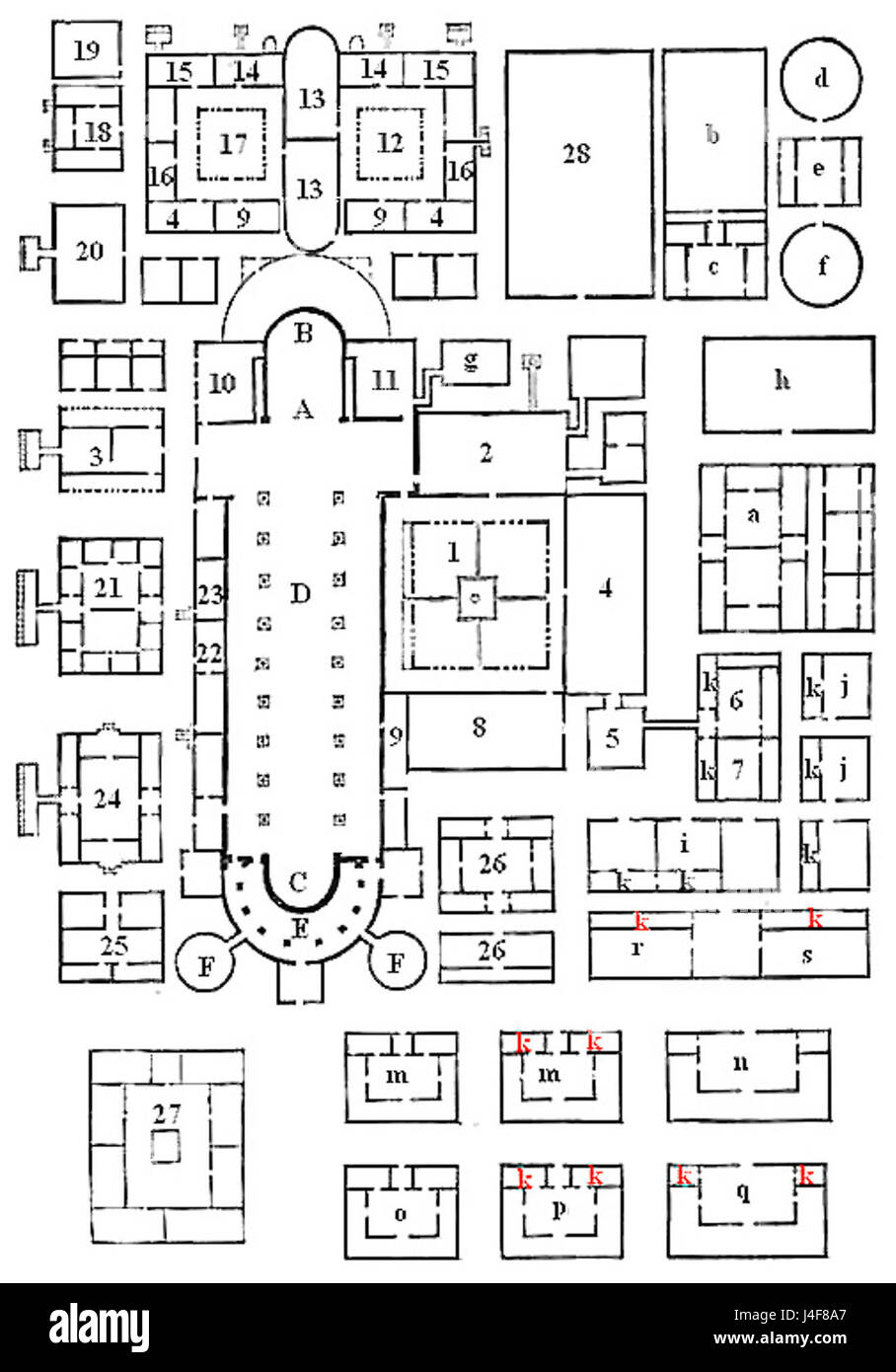 Plan of saint gall hi-res stock photography and images - Alamy