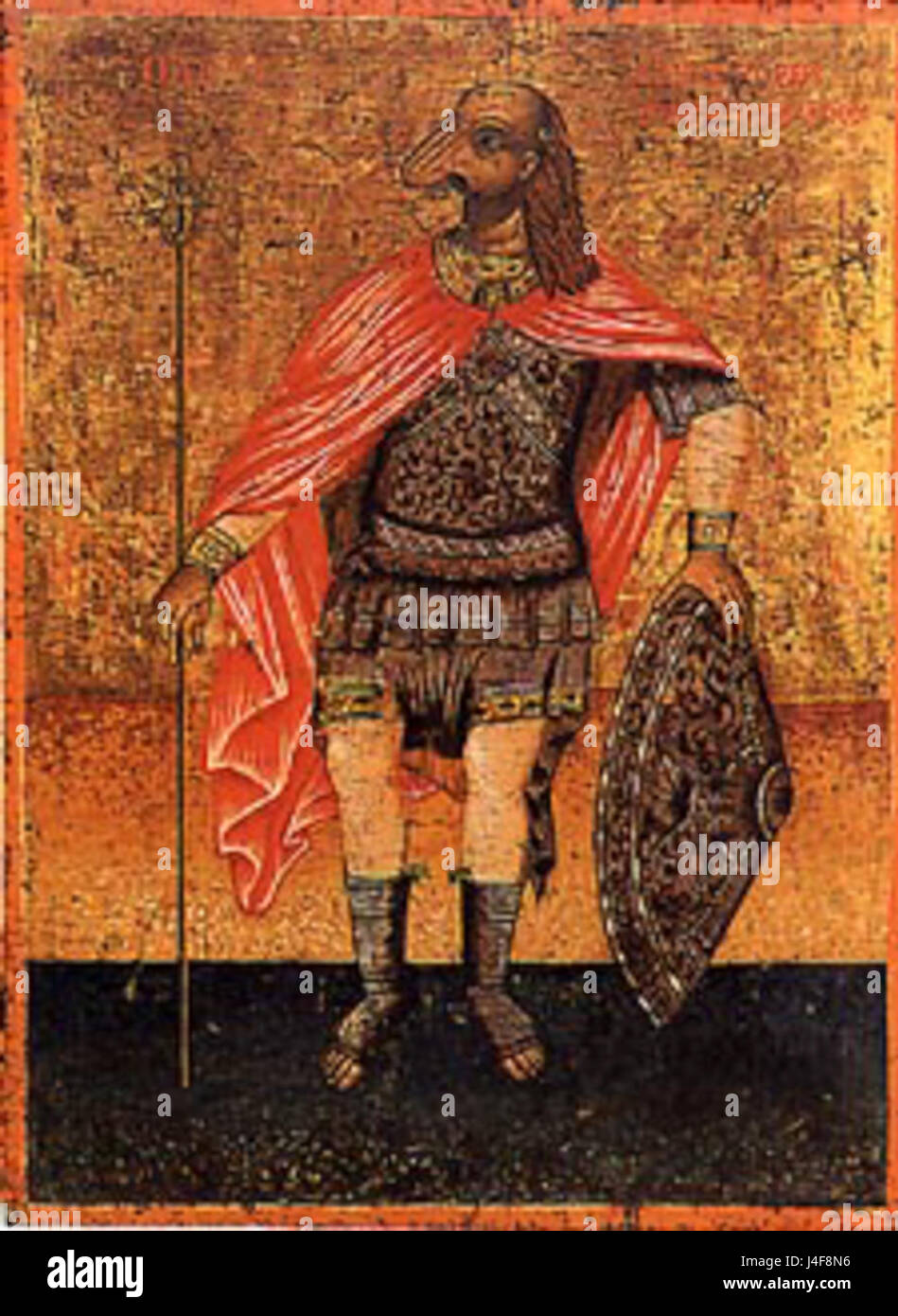 Saint christopher cynocephalus2 Stock Photo - Alamy