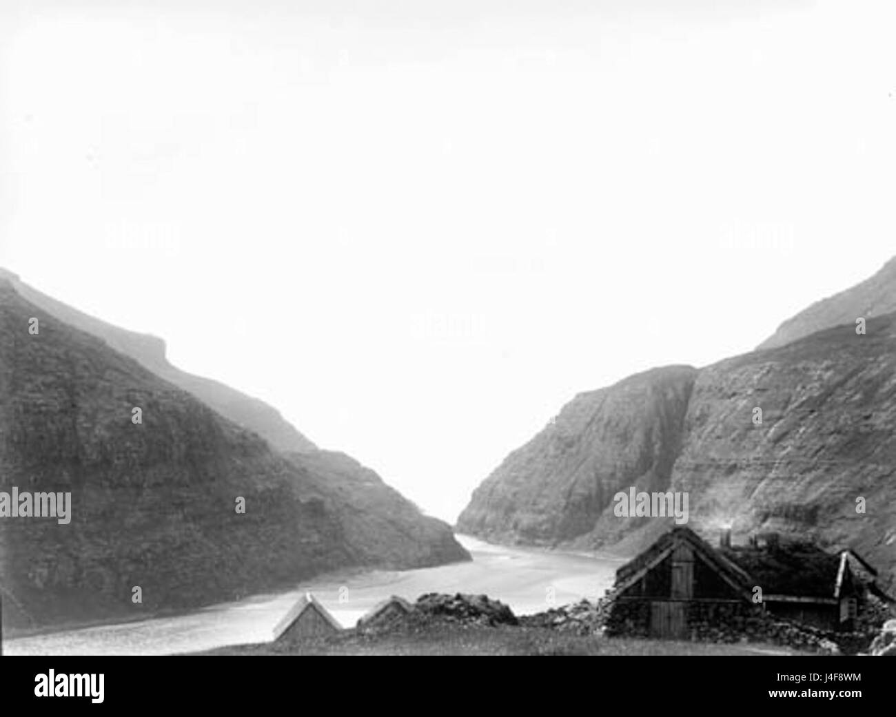 Unique traditional rural village Black and White Stock Photos & Images ...