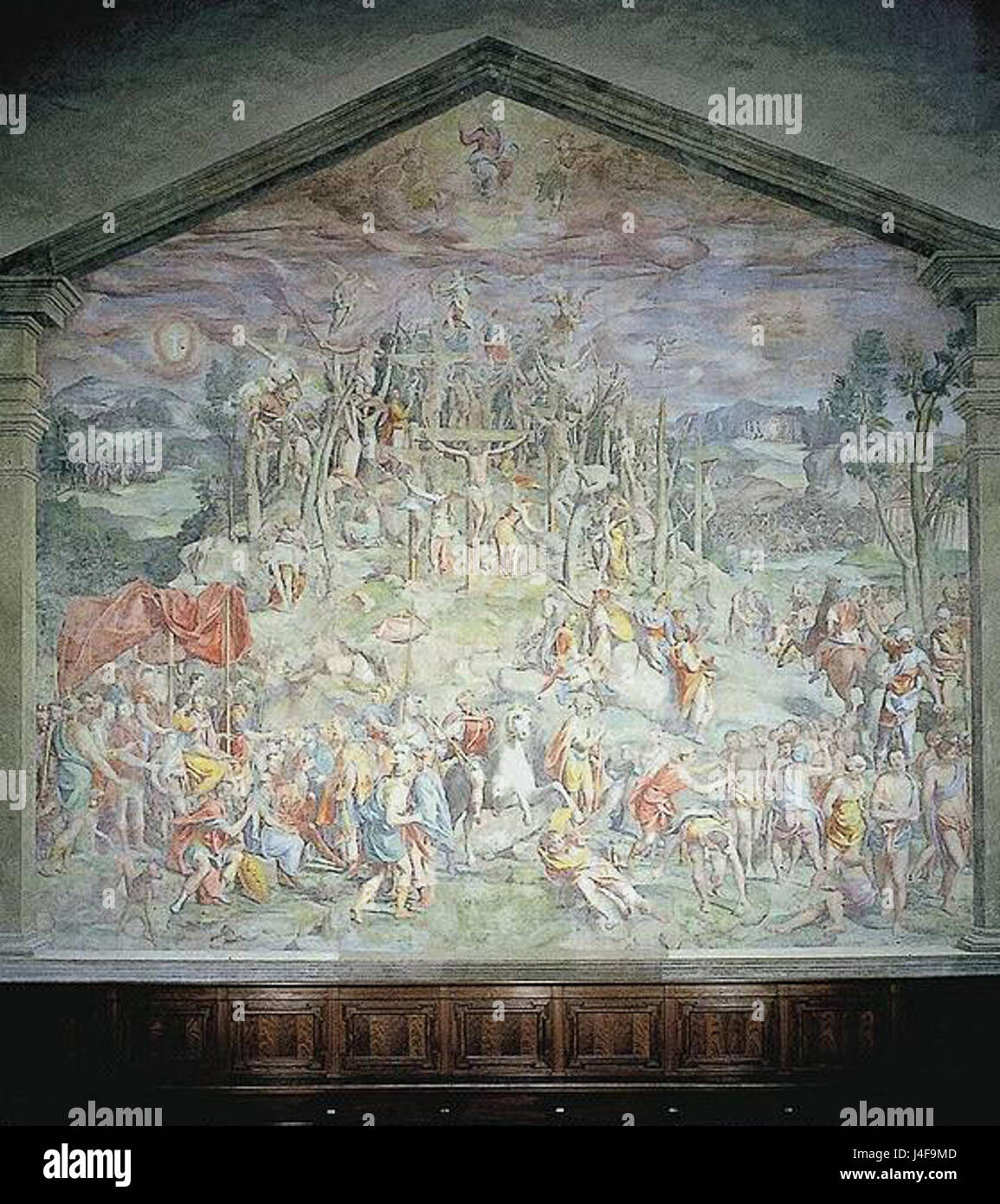 Sebastiano Vini's 'Il Martirio di San Desiderio e dei diecimila martiri ...