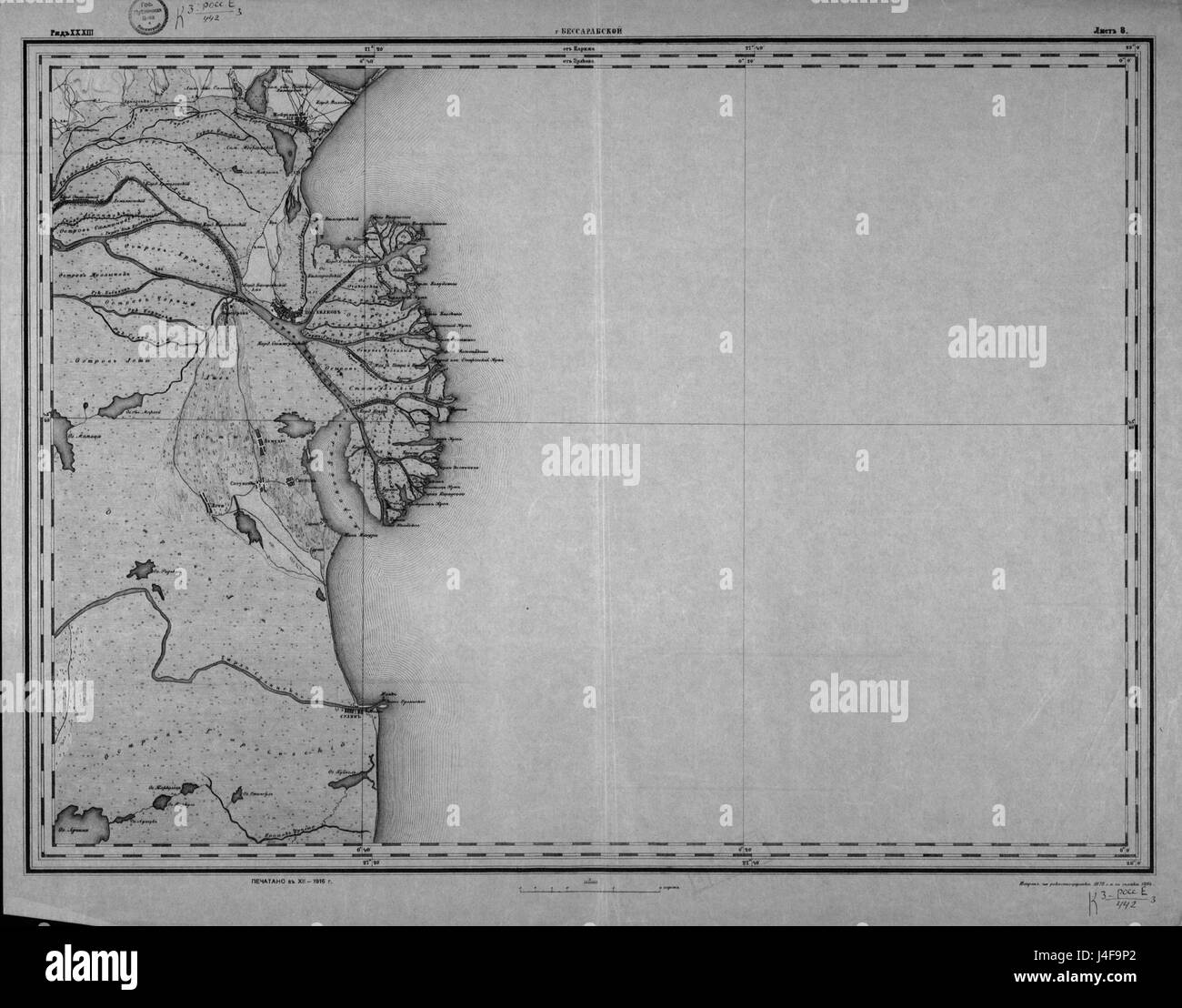 This map, titled 'Shubert map R33L08,' presents a detailed geographic ...