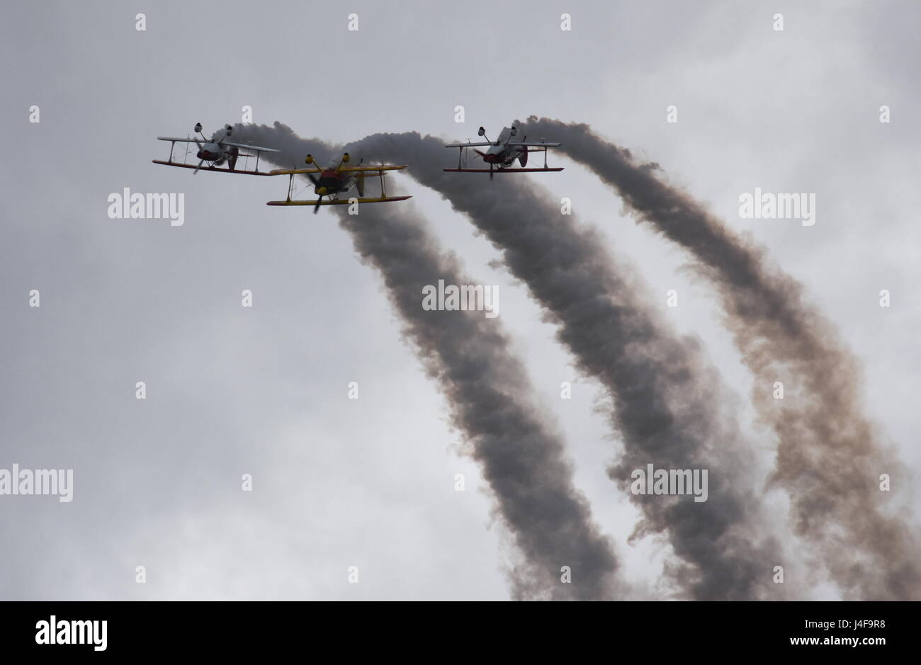 Albion Park, Australia - May 6, 2017. Paul Bennet aerobatic display in ...