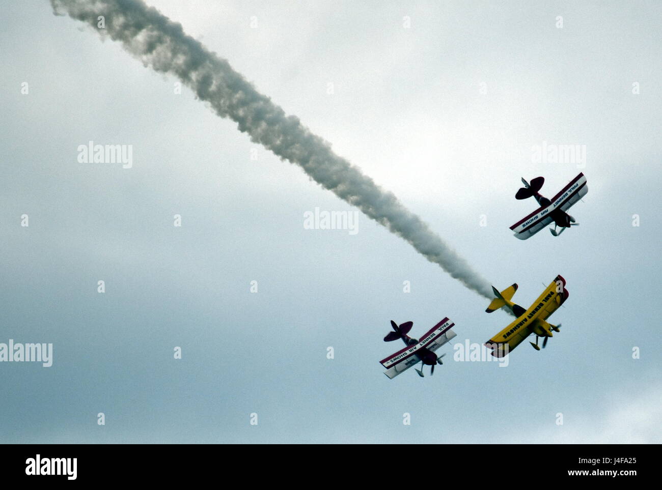Albion Park, Australia - May 6, 2017. Paul Bennet aerobatic display in ...