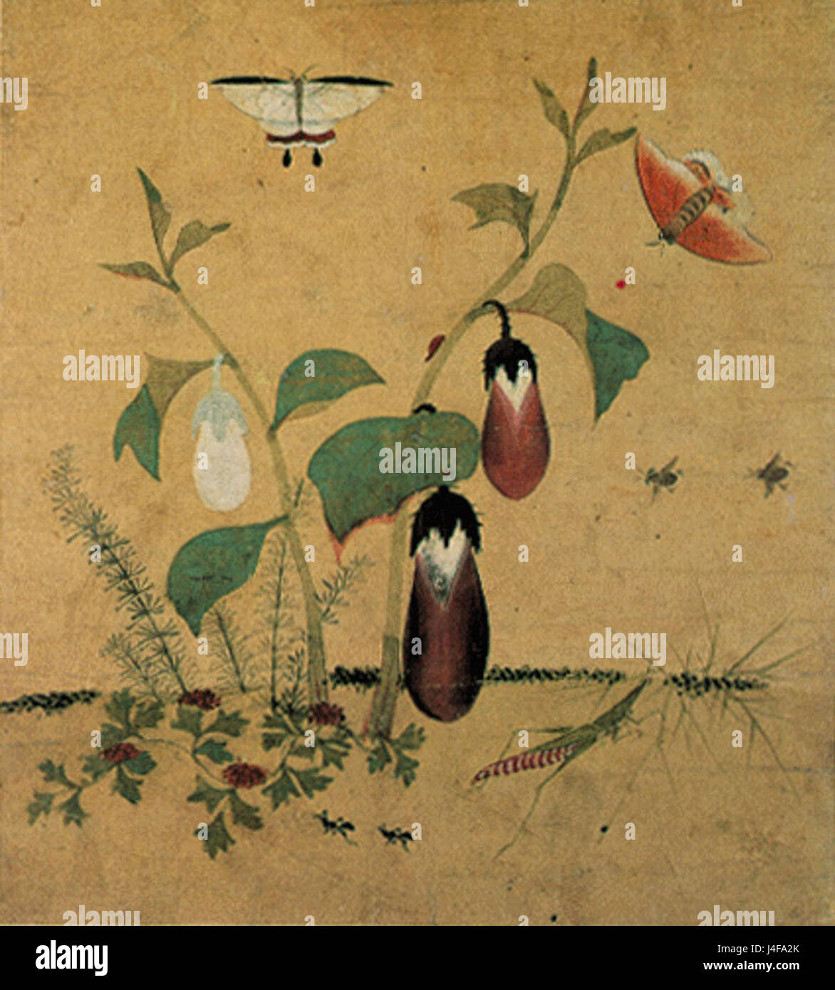 Shin Saimdang's 'Chochungdo' (0130) is a famous Korean painting ...