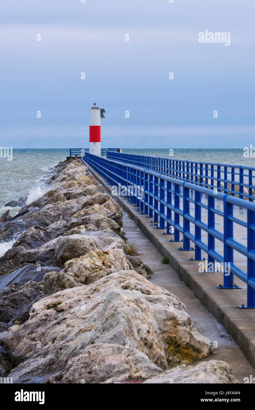 Lighthouse photographed in Door County, Wisconsin Stock Photo - Alamy