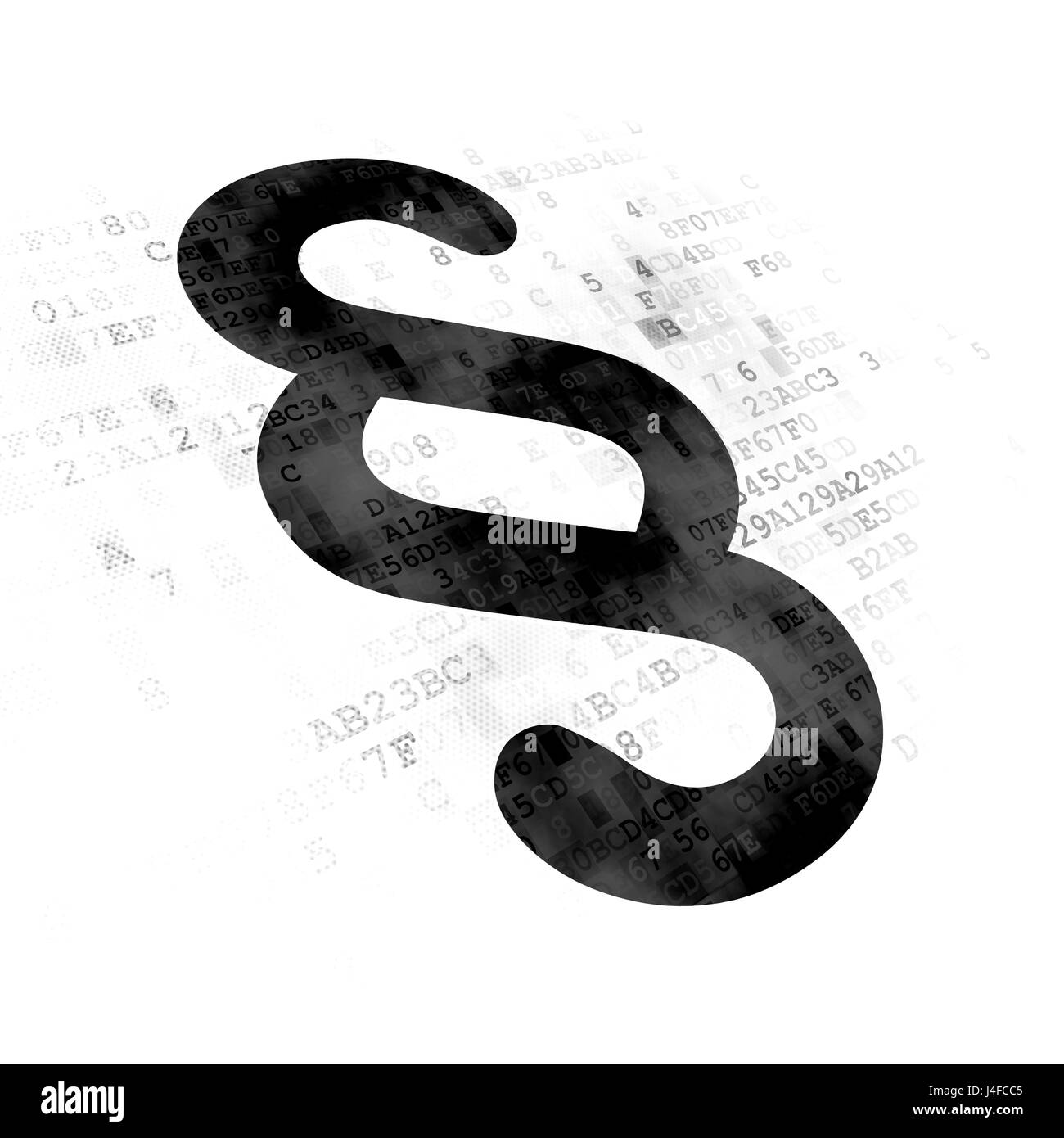 Law concept: Paragraph on Digital background Stock Photo - Alamy