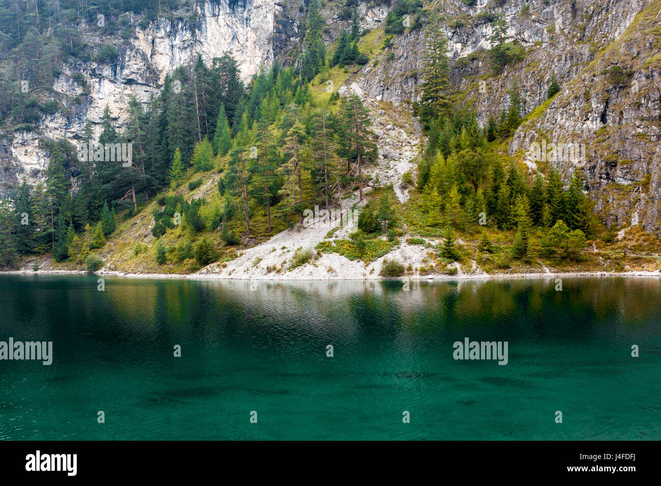 Blindsee is a small lake in the Alps, in Austria Stock Photo - Alamy