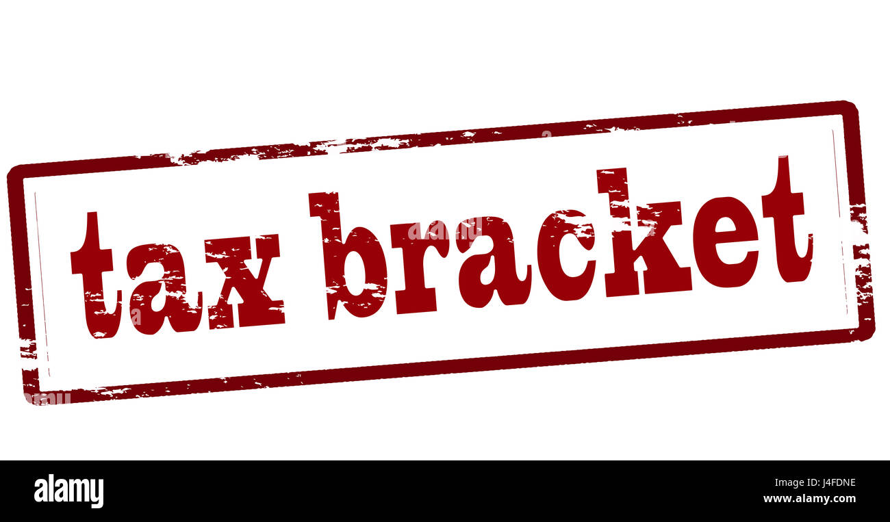 Stamp with text tax bracket inside, vector illustration Stock Photo - Alamy