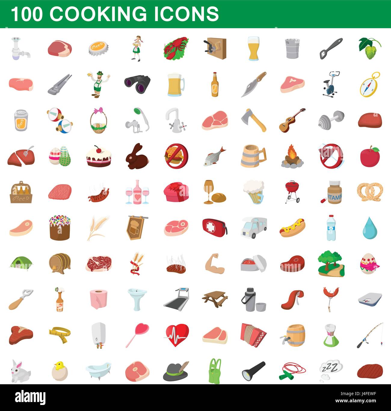 Frying pan fish cooking Stock Vector Images - Alamy