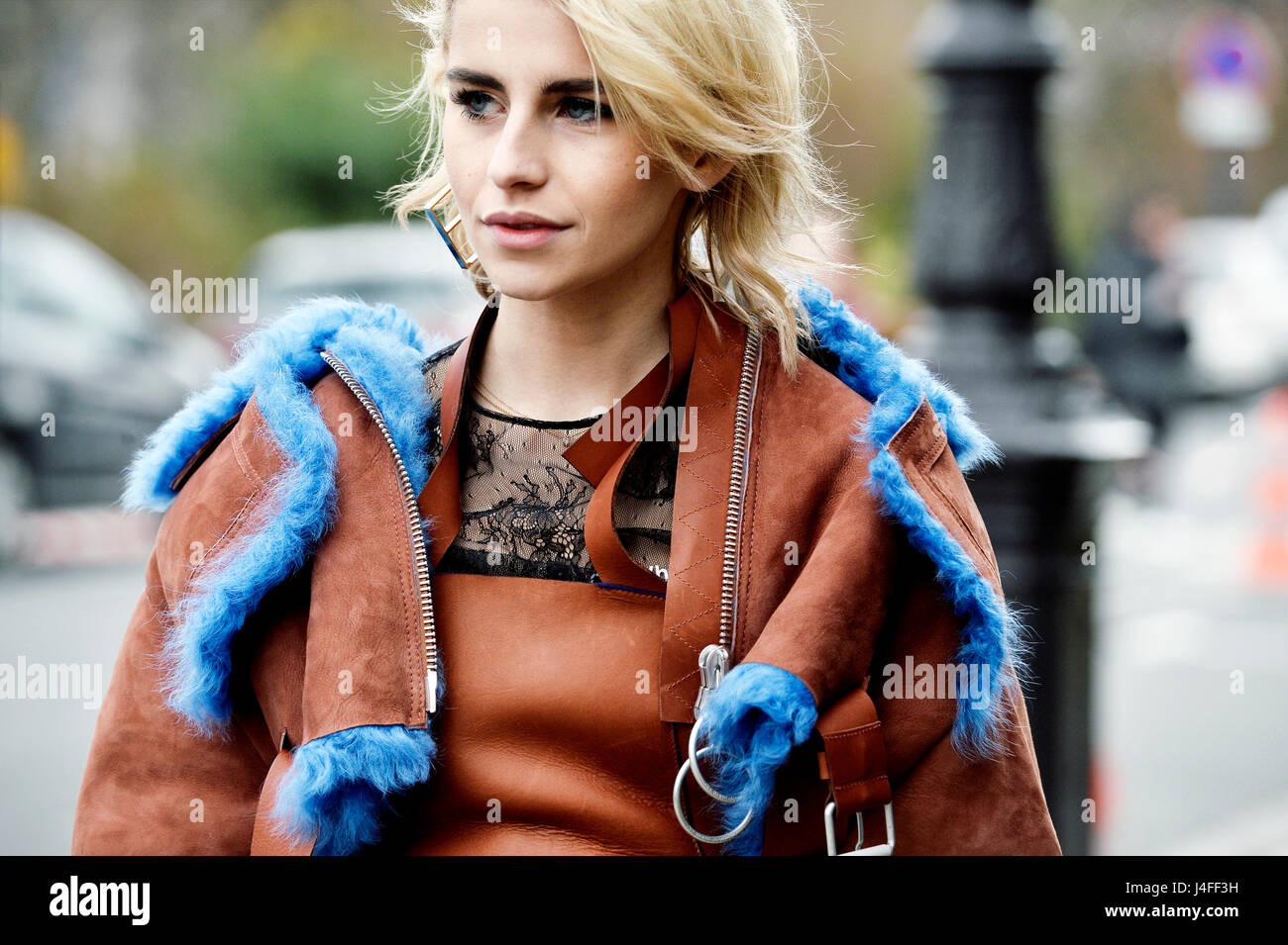 Caroline Daur at Moncler Rouge, Paris Fashion Week 2017, Le Grand ...