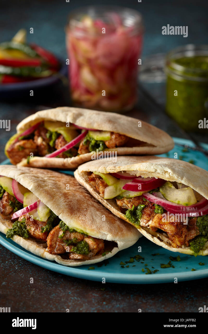 Chicken wrap hi-res stock photography and images - Alamy