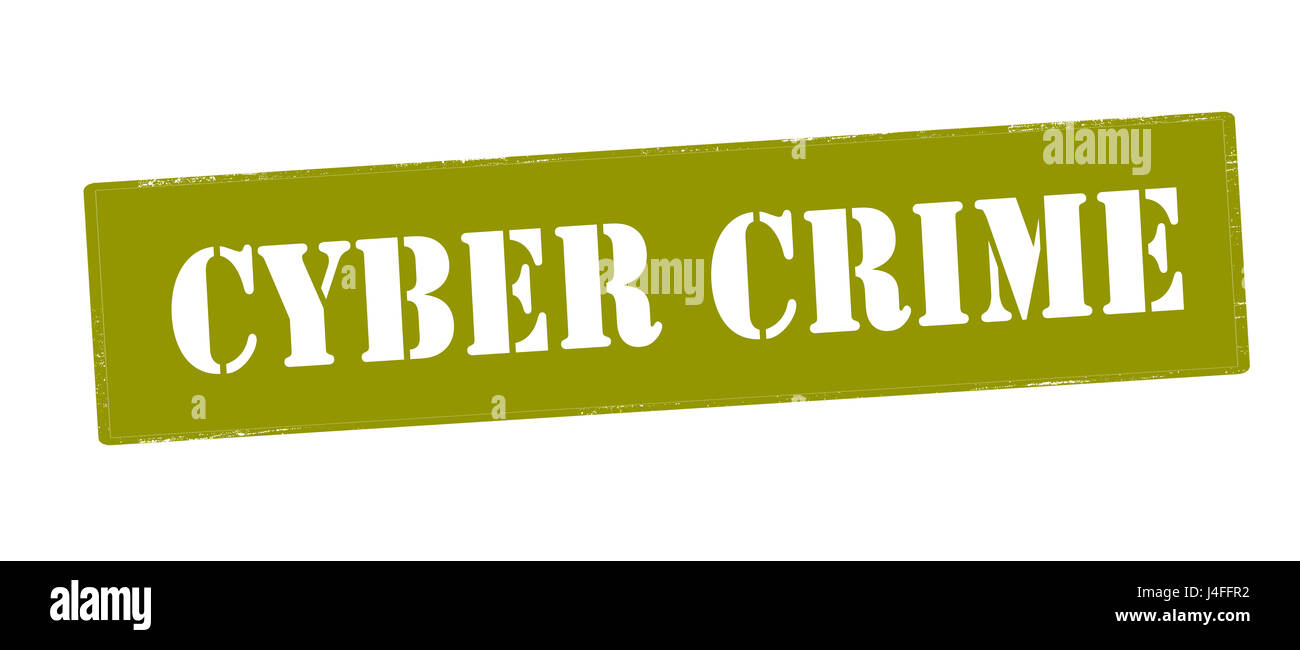 Cyber crime stamp hi-res stock photography and images - Alamy