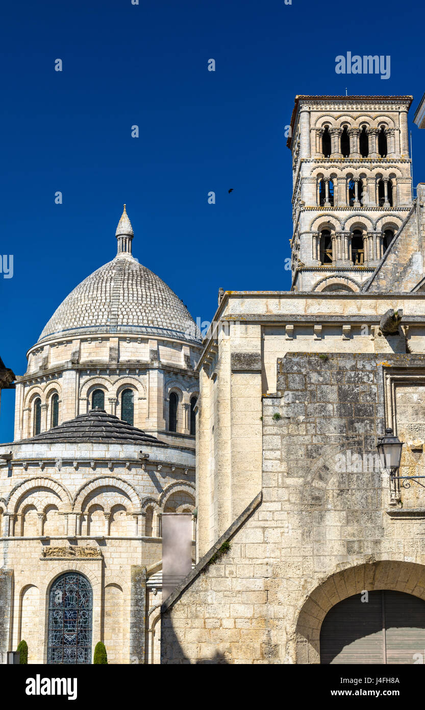 Saint Peter Cathedral of Angouleme built in the Romanesque style ...