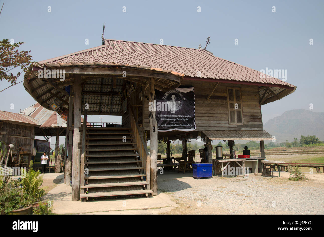 Tai Dam ethnic museum house for thai people and foreigner traveler ...